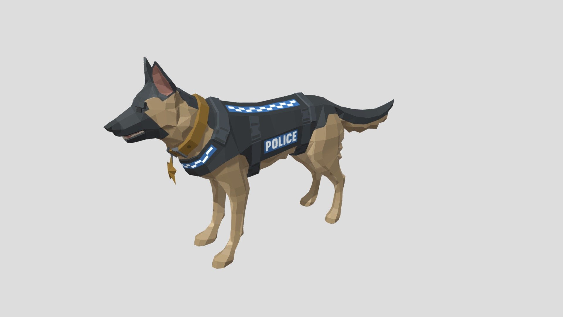 Dog_7 - 3D model by CC (@ccsf) [c6e3470] - Sketchfab
