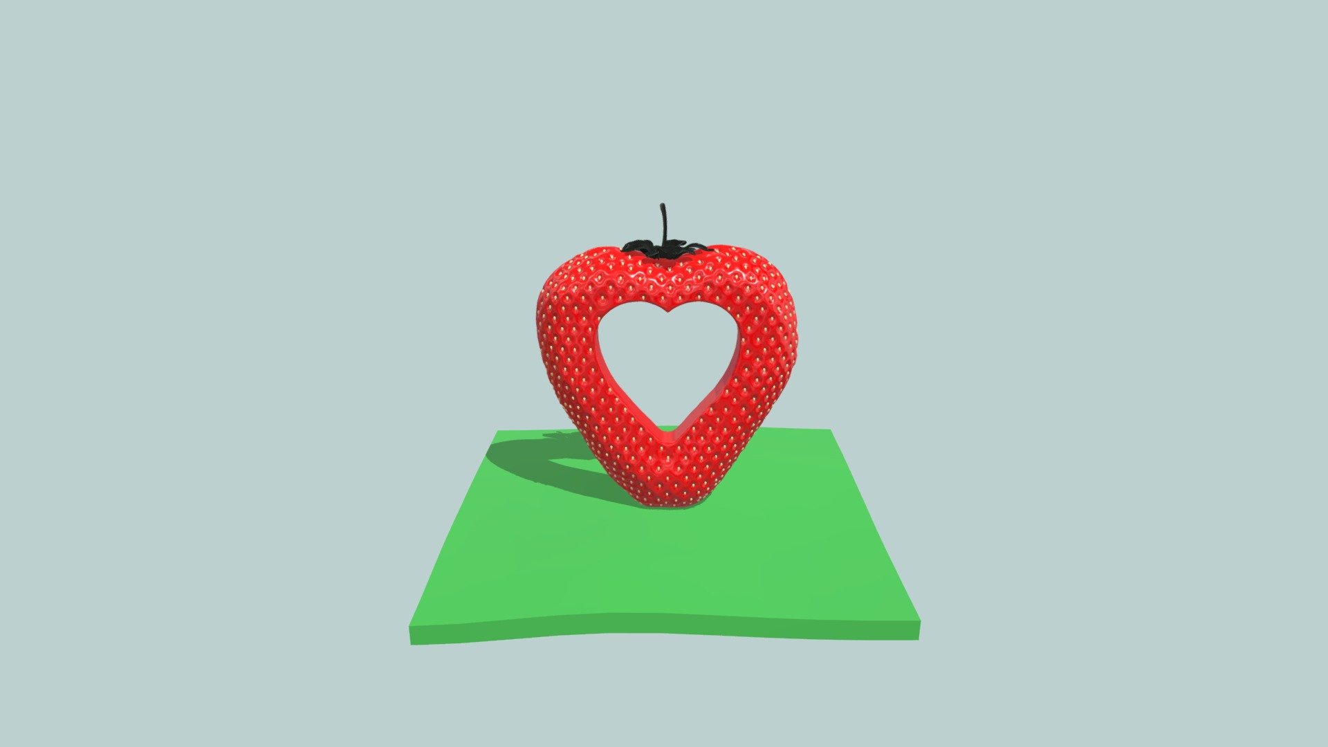 Strawberry_c4d - 3D model by Formation Design Ltd (@FormationDesign ...