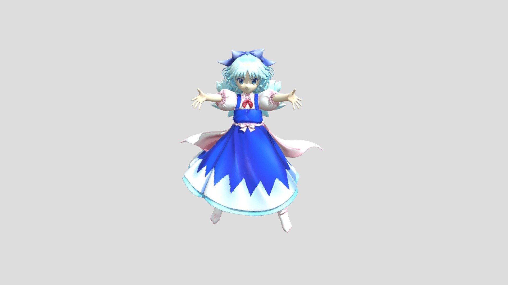 CIRNO-touhou lost word - 3D model by carrotpies_48 [c6ea000] - Sketchfab