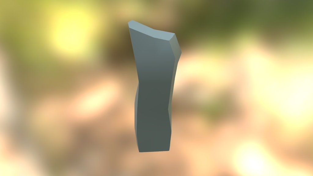 Hard Edge Rock Test - 3D model by irazhang [c6ea43f] - Sketchfab