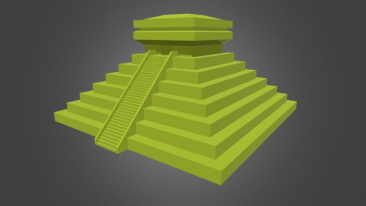 Mayan-temple 3D models - Sketchfab