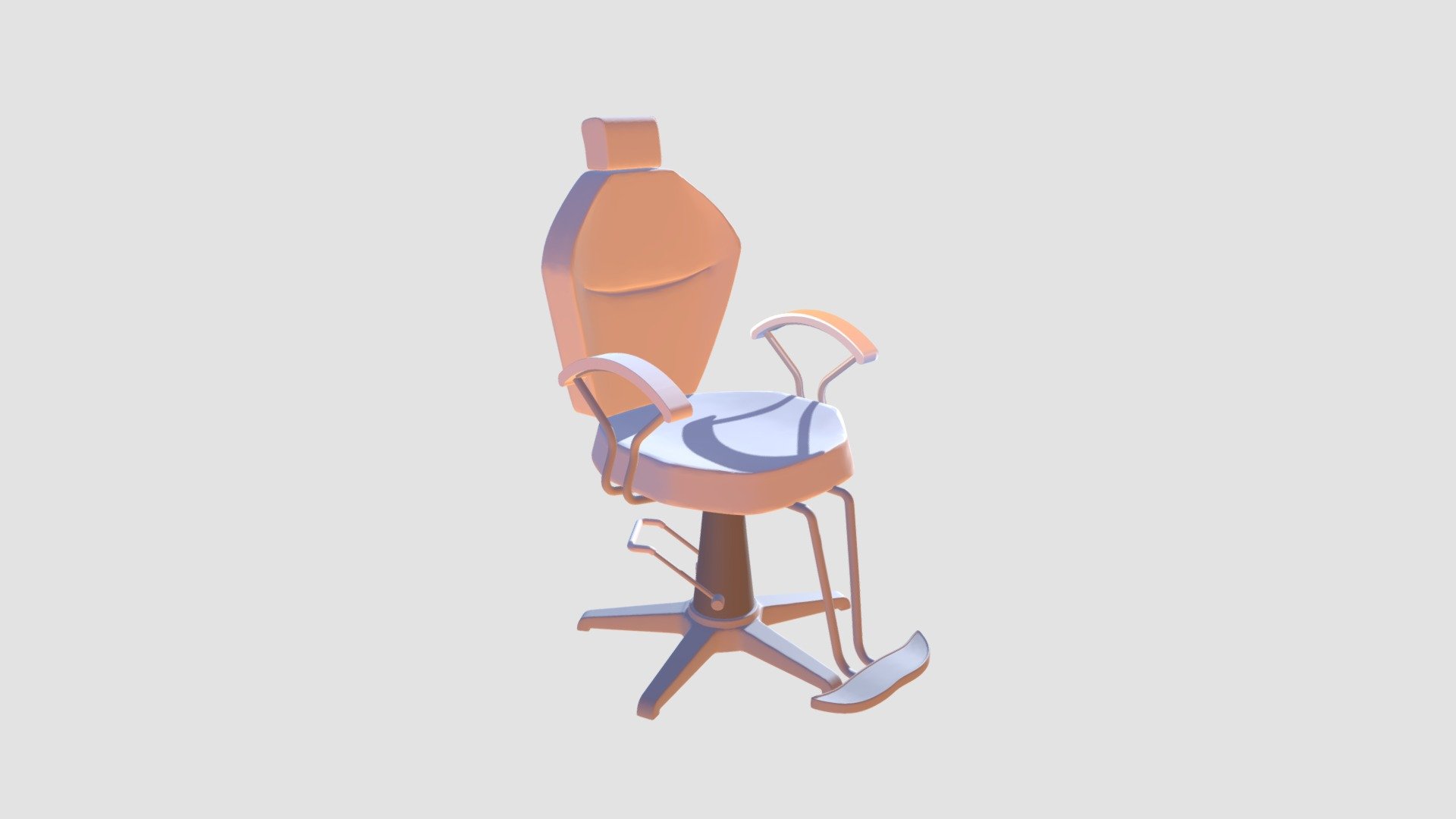 beauty parlour chair - Buy Royalty Free 3D model by Evermotion [c6eb1b8 ...