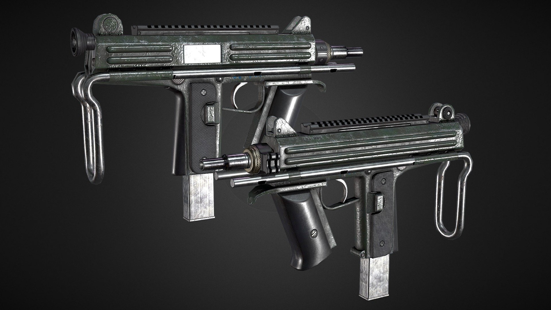CBJ_MS Optimized Lowpoly SMG - Buy Royalty Free 3D model by RavenTale_CG [c6ebc4e] - Sketchfab Store