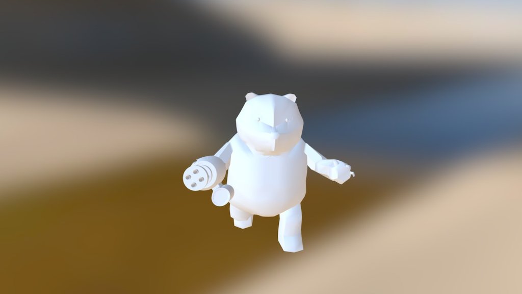 Bear - 3D model by ฺBoon (@boon_ep14x) [c6ed58c] - Sketchfab