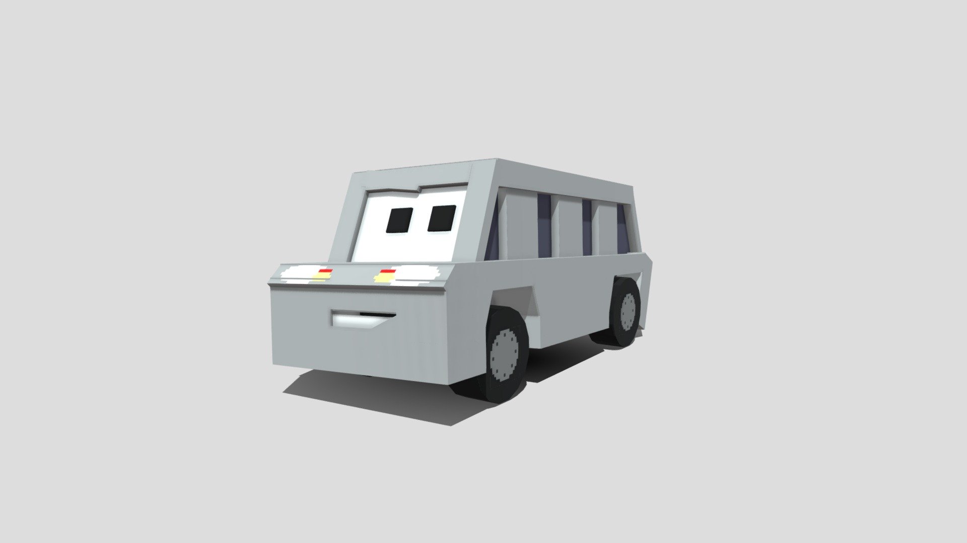 Car Base 11 (Minivan) - Download Free 3D model by Master Galanodel ...
