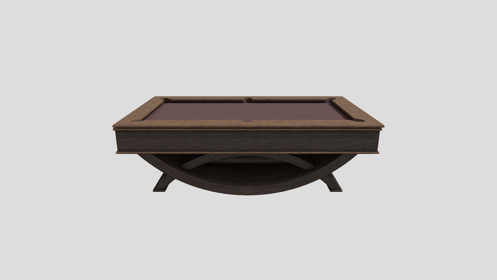 Art Deco Pool Table - Download Free 3D model by Ian Valeta (@valeta.iac ...