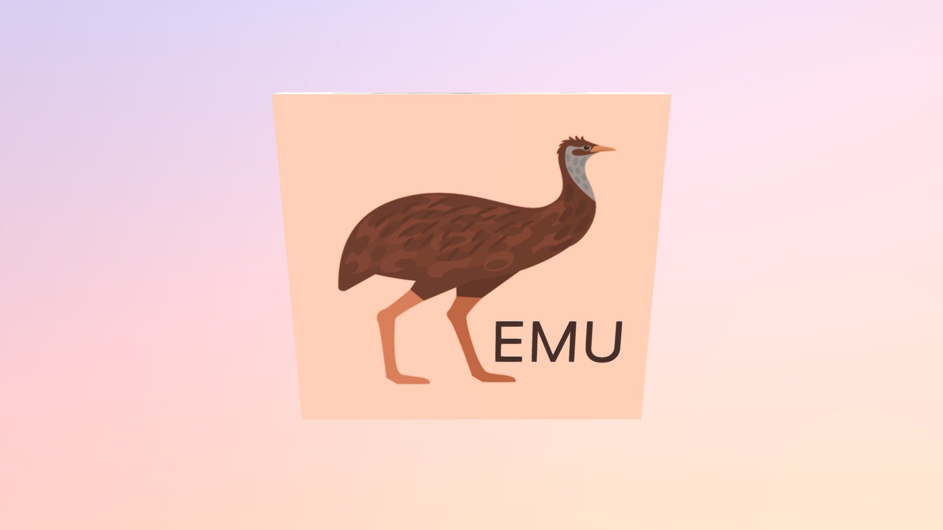 指示牌EMU - Download Free 3D model by yinke [c6f26b0] - Sketchfab