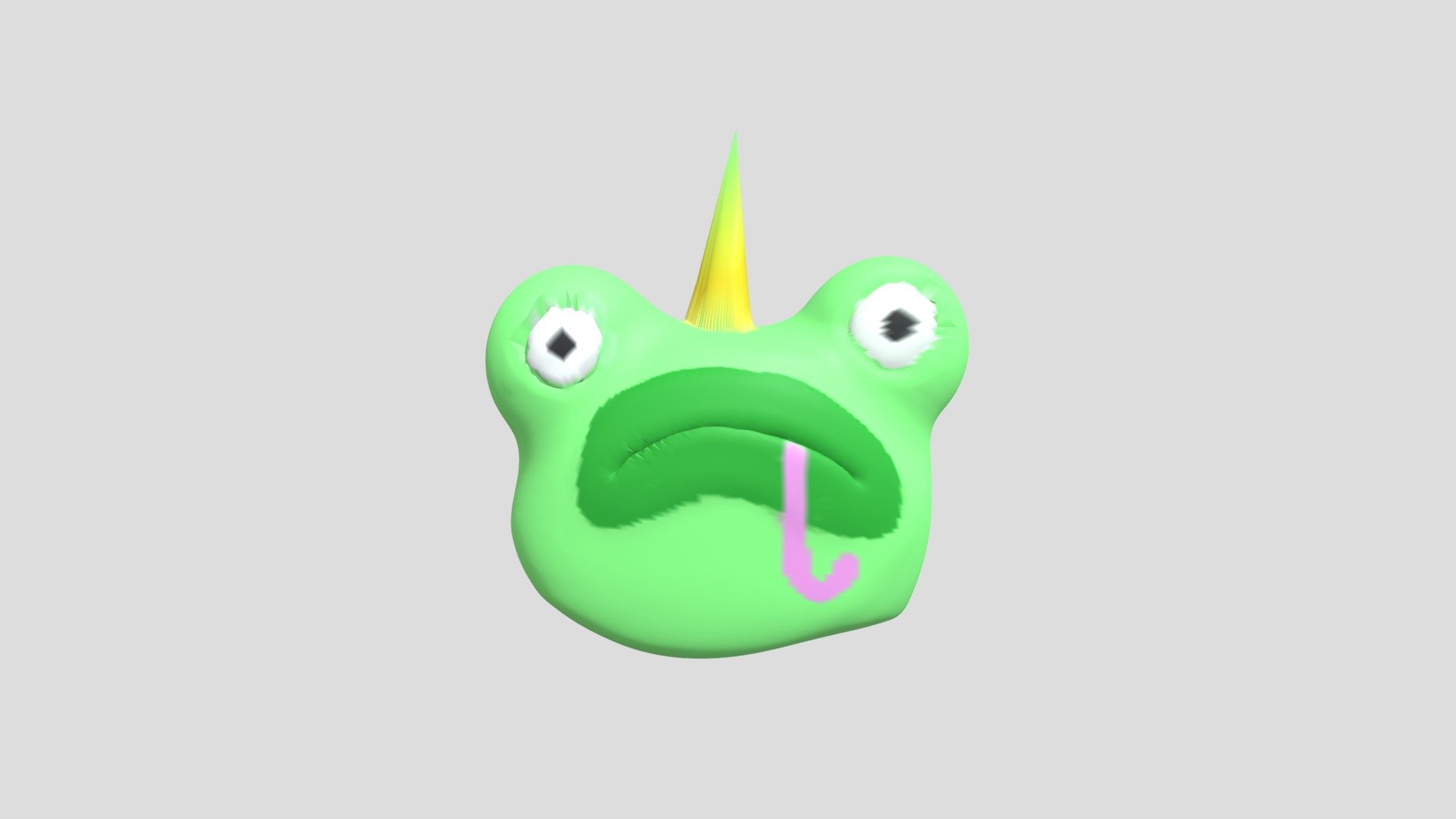 Uni-Frog🐸🦄 - 3D model by The Donut Queen (@thedonutqueen) [c6f286e ...