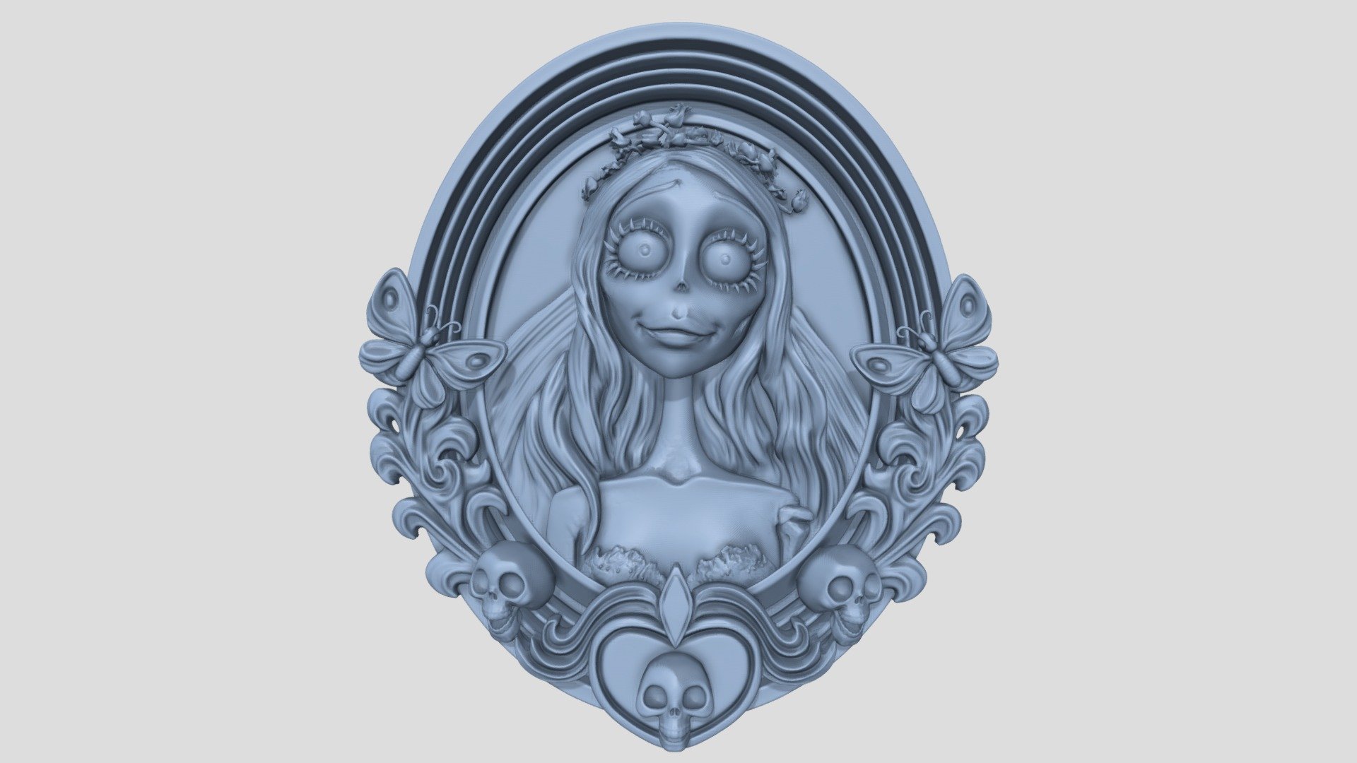 Emily the Corpse Bride – Fan Art (Free) - Download Free 3D model by MTR ...