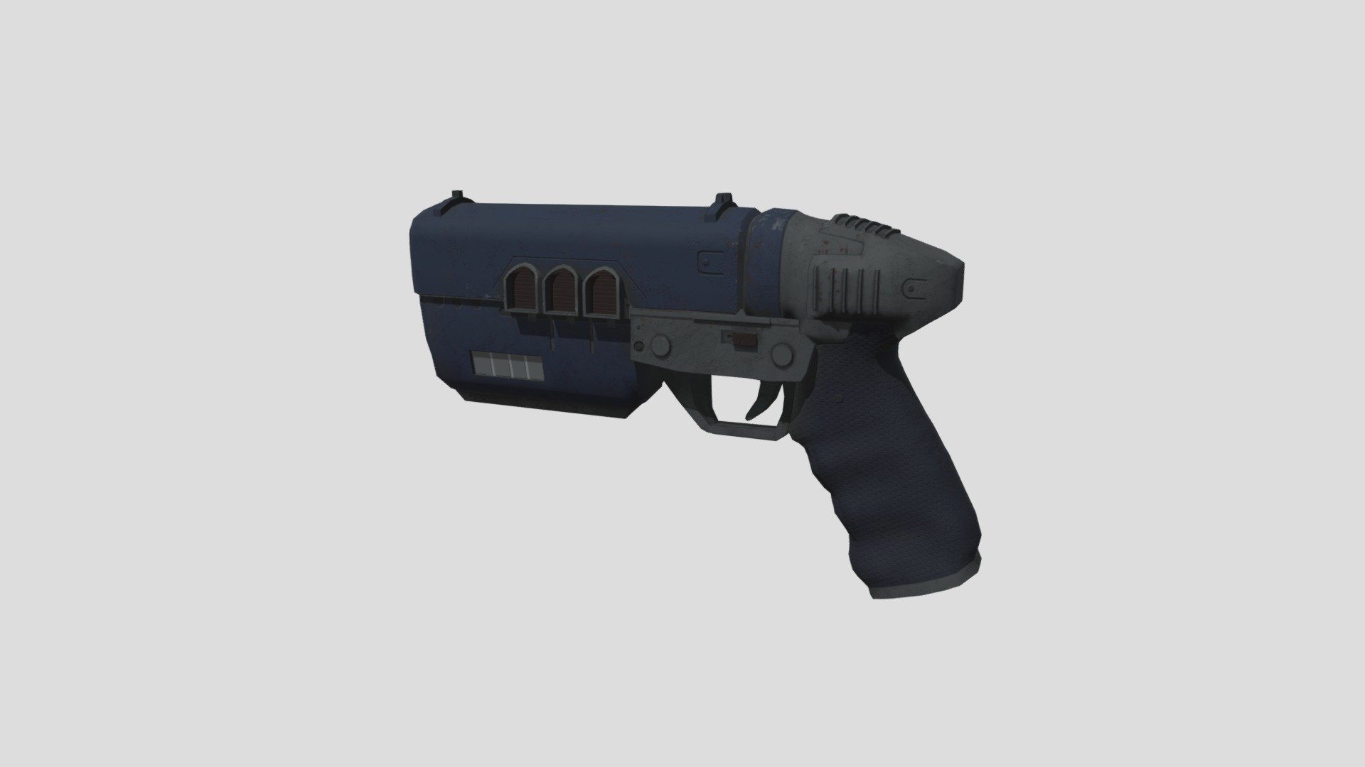 Crusader Pistol - 3D model by John Krawczyk (@johnk234) [c6f6a59 ...