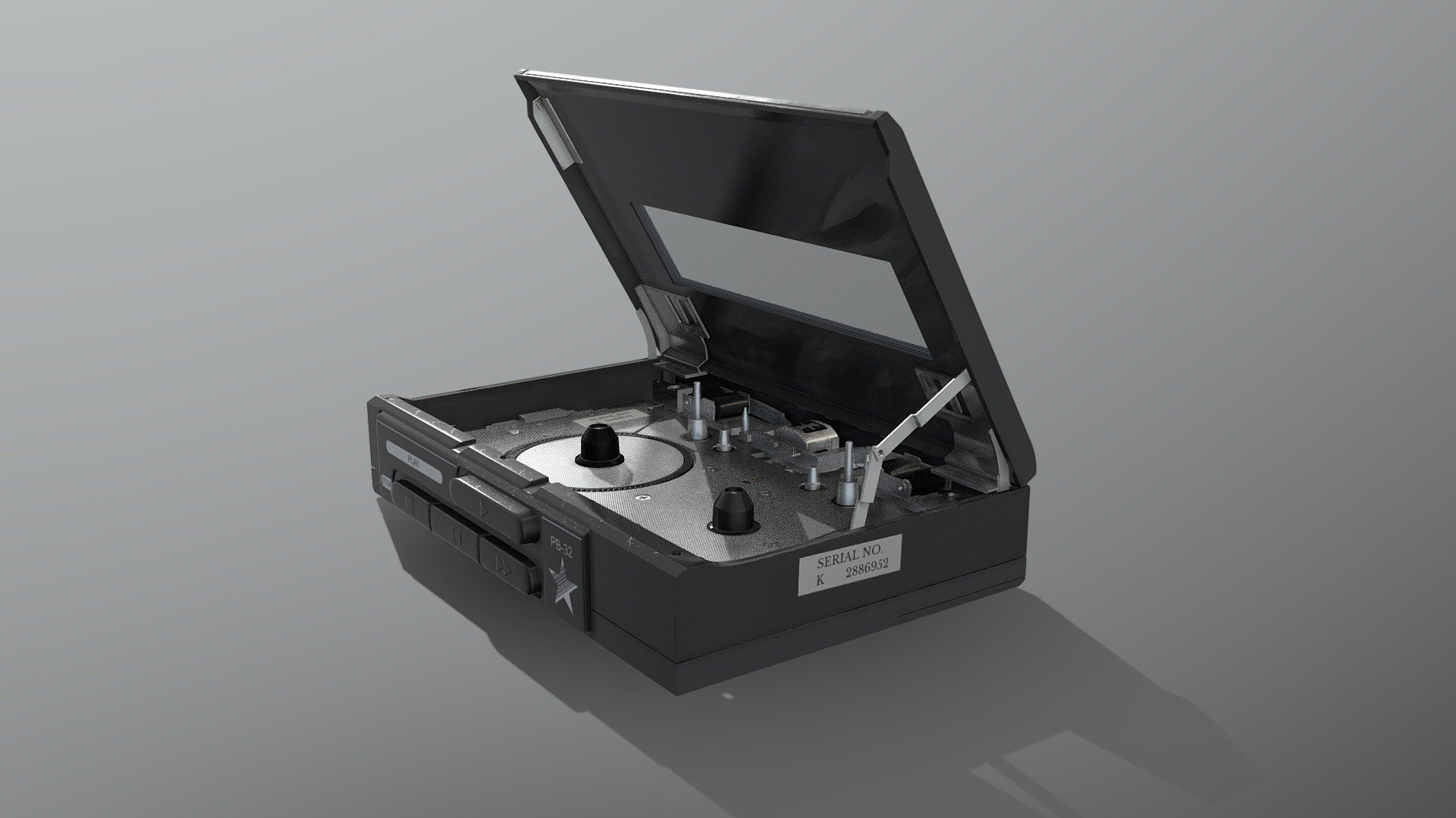 Walkman - 3D model by MakYug [c6f8852] - Sketchfab