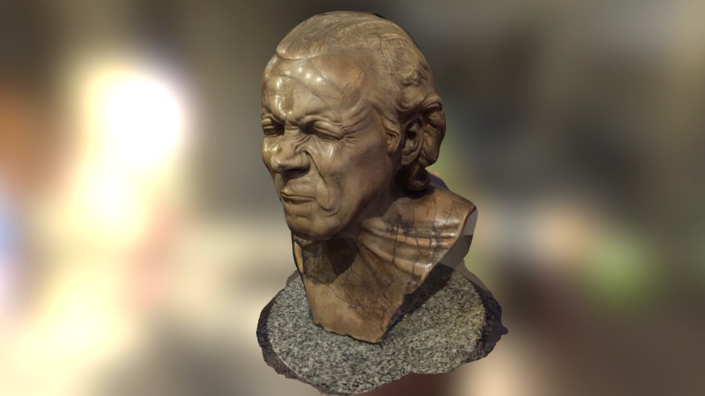 Vexed Man by Franz Xaver Messerschmidt - Download Free 3D model by ...