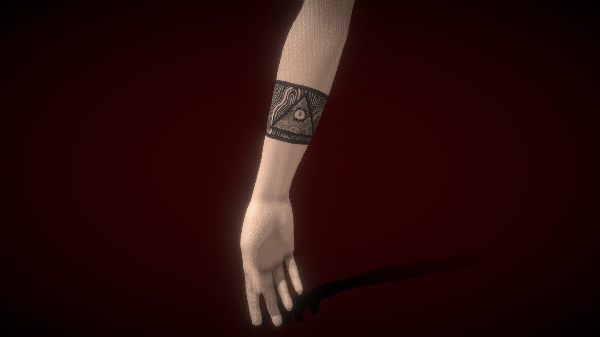 My tattoo Design - 3D model by Edgar_koh [c6f90a5] - Sketchfab