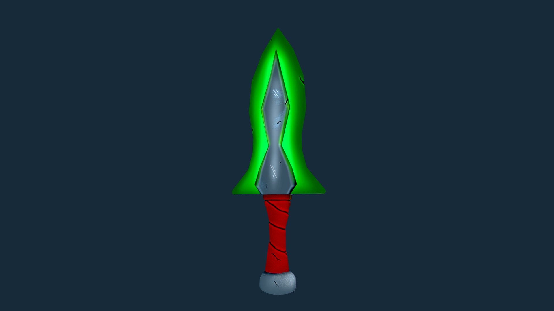 Stylized Dagger - 3D model by tapasuma_art [c6f9caf] - Sketchfab
