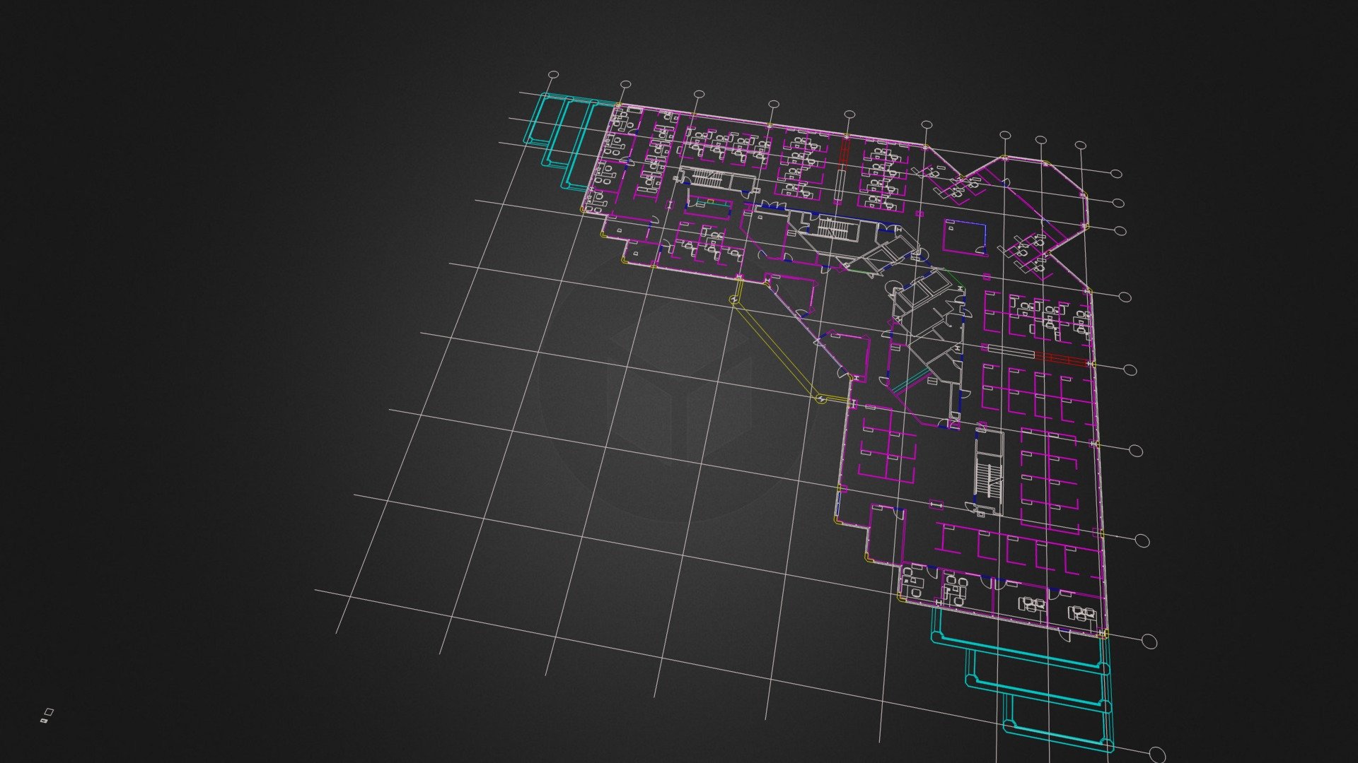 Floor Plan Sample - 3D model by andysay [c6fb035] - Sketchfab