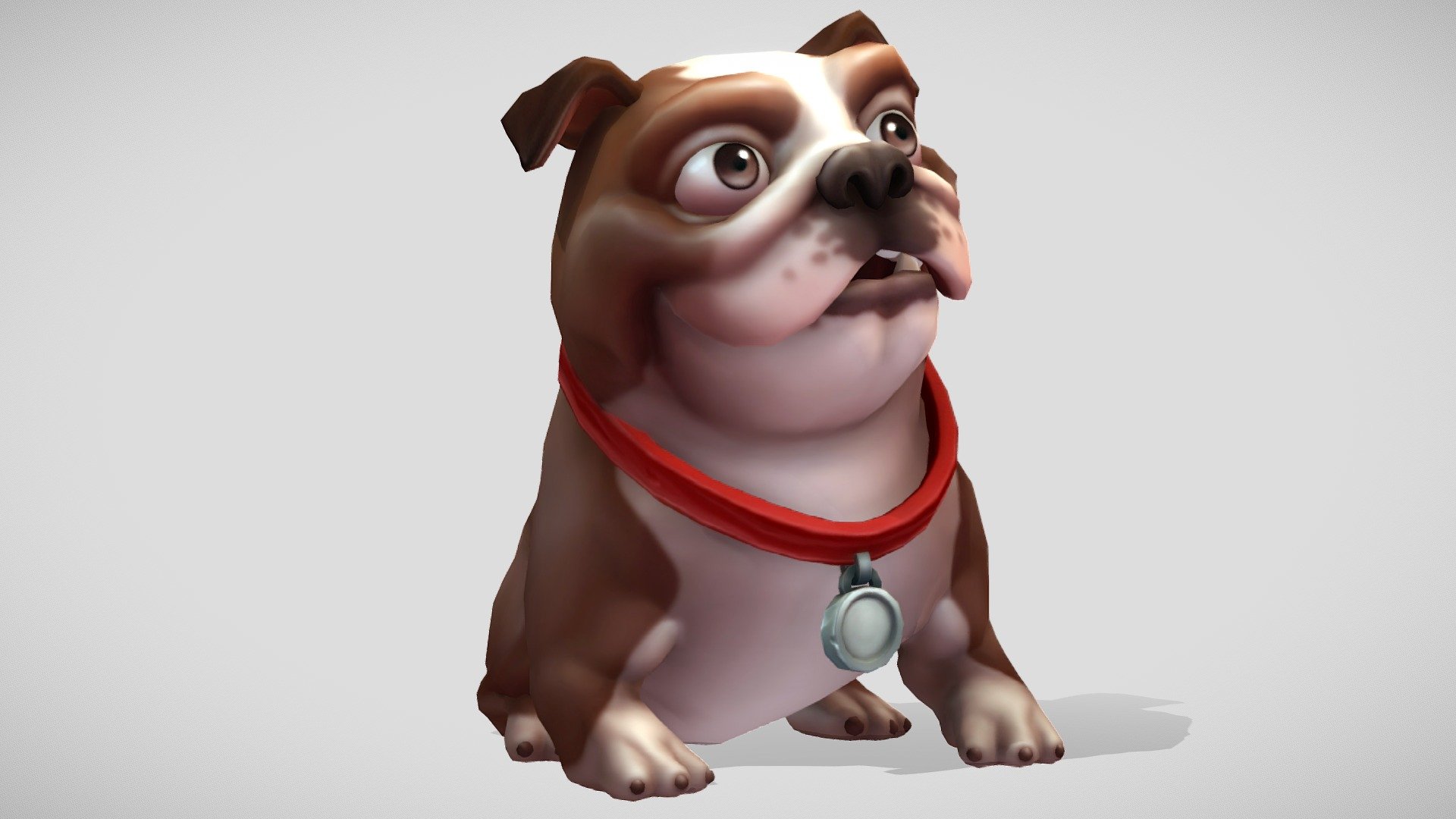 Bulldog - Buy Royalty Free 3D model by JoseDiaz [c6fd3c3] - Sketchfab Store