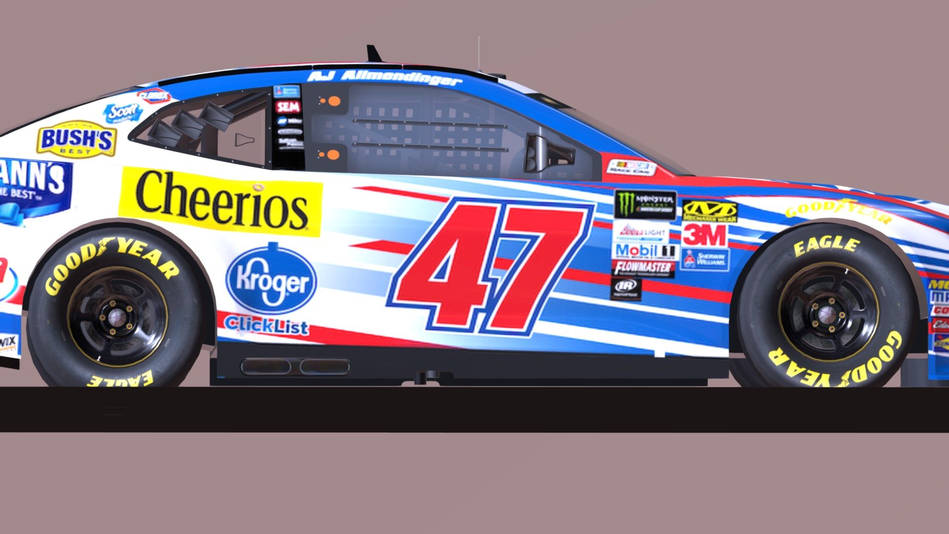 2018_nascar_camaro (1) - Download Free 3D model by _Its fan for dave ...
