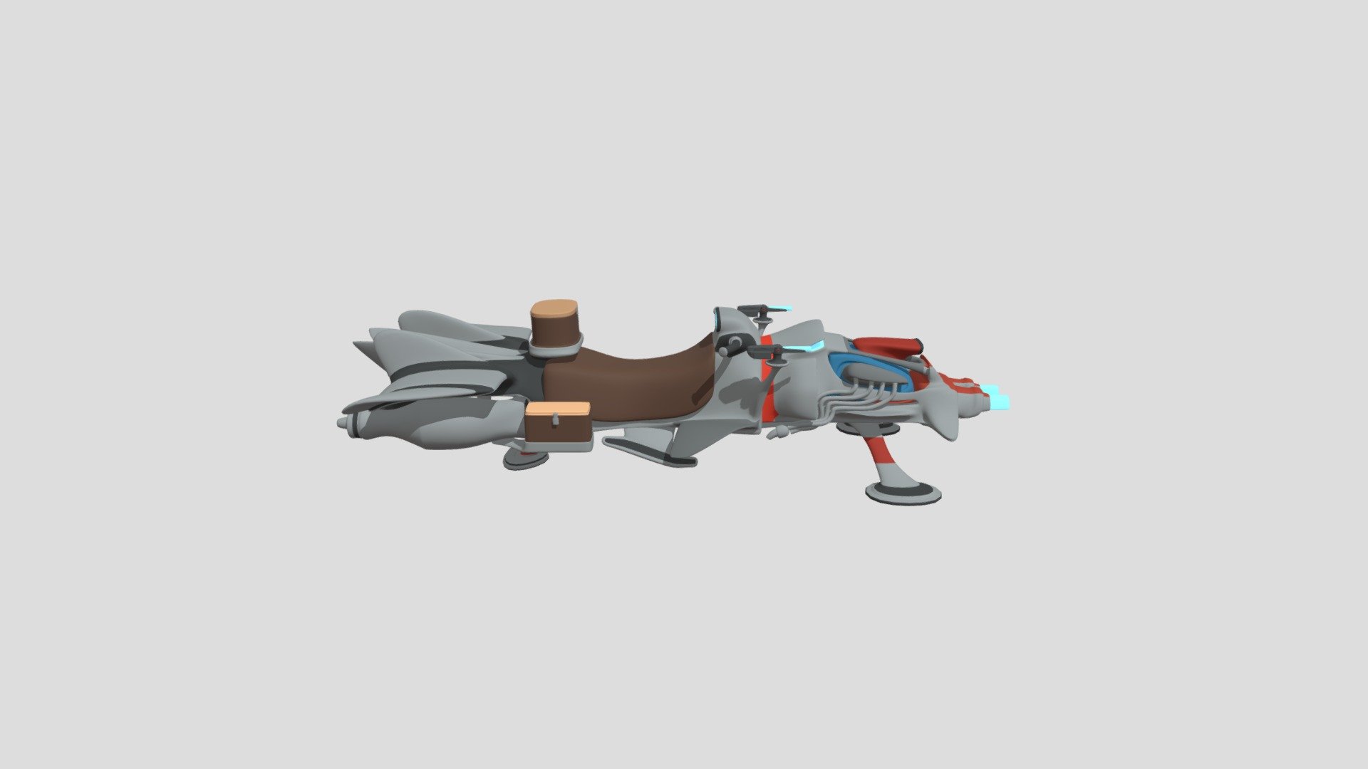 Hover Bike Weaponized - Download Free 3D model by DiccChops [c6fe033 ...