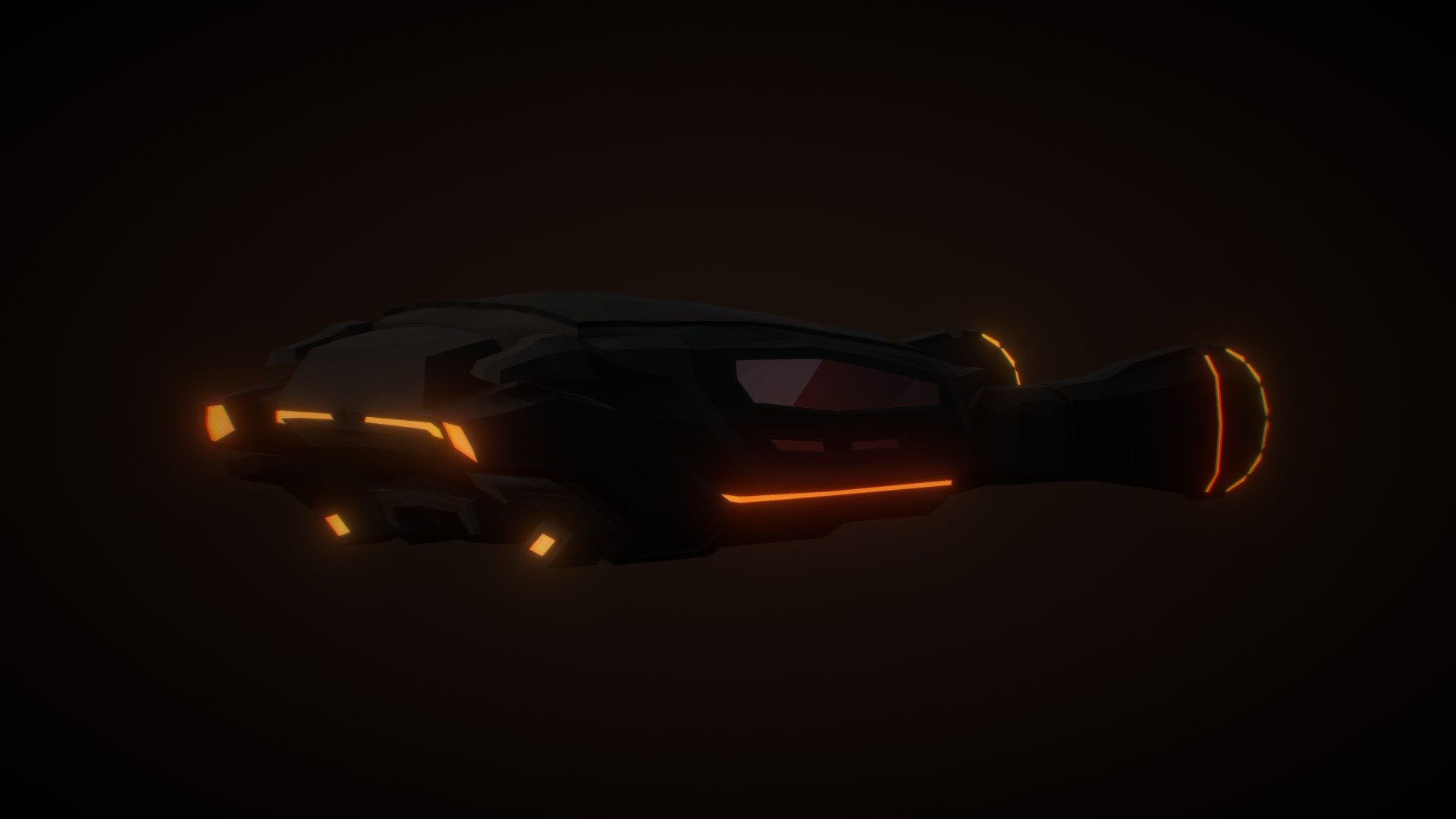 Bladerunner Car - 3D model by Dr_Stef [c6fe43d] - Sketchfab