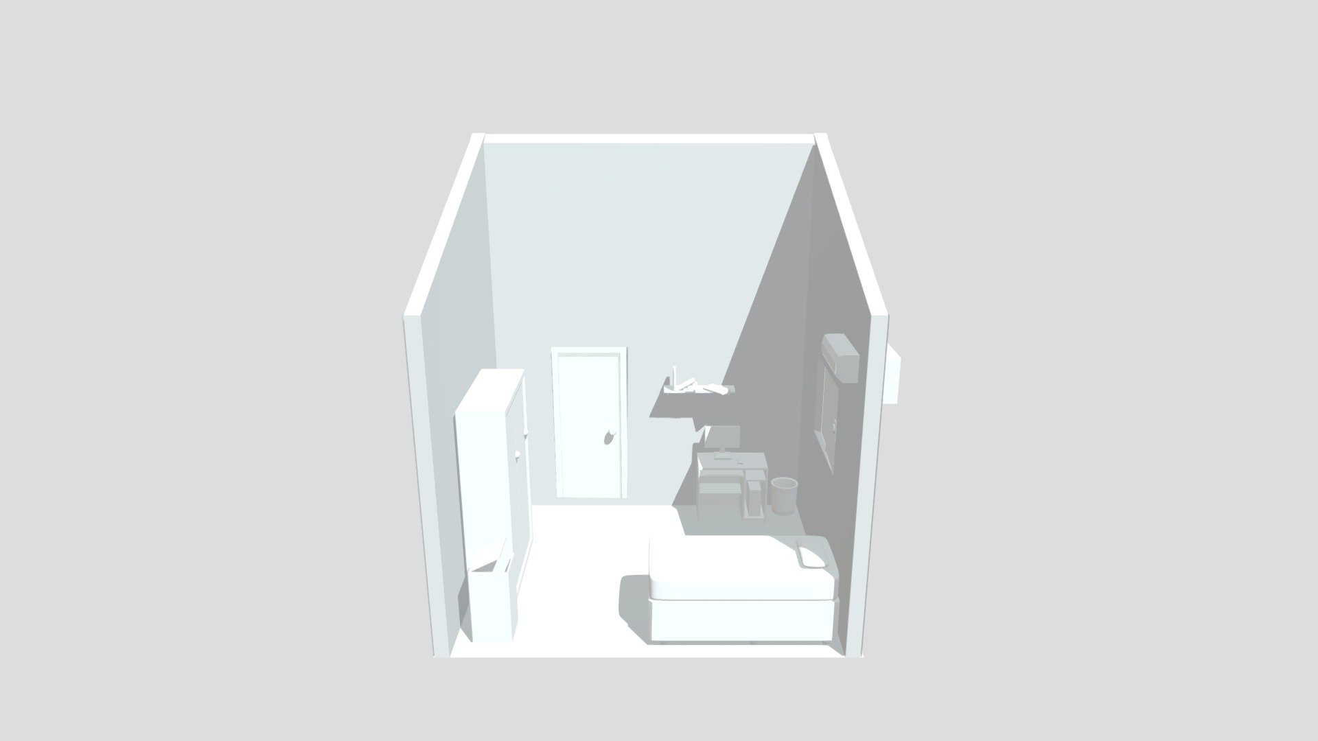 Quarto - Download Free 3D model by Franclei [c6ffcff] - Sketchfab