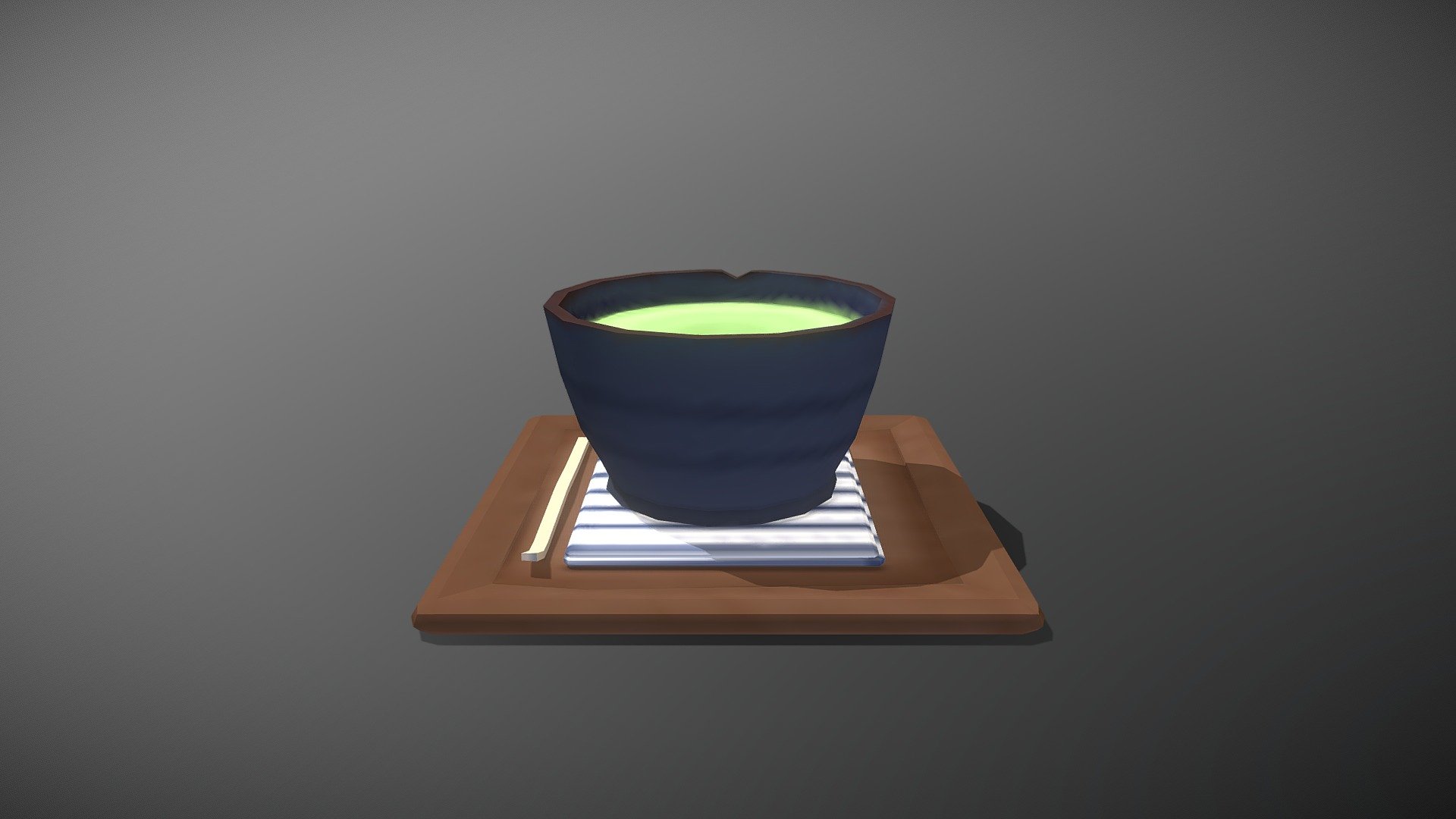 Matcha - Download Free 3D model by EunbyH [c700351] - Sketchfab