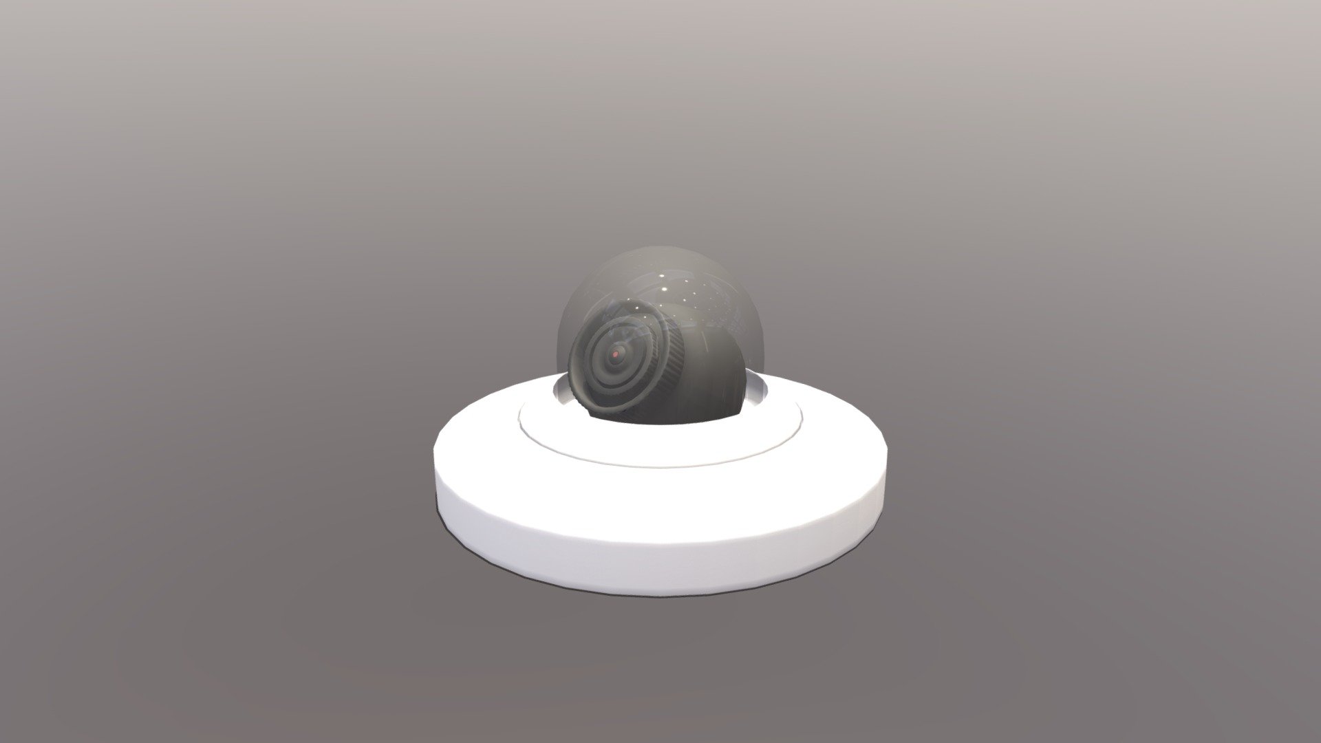 CCTV Dome Camera - 3D model by DanBurden [c701424] - Sketchfab