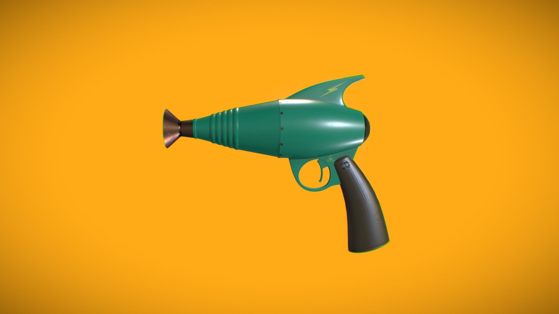 Simple Ray Gun - Download Free 3D model by Playblast [c7014a7] - Sketchfab