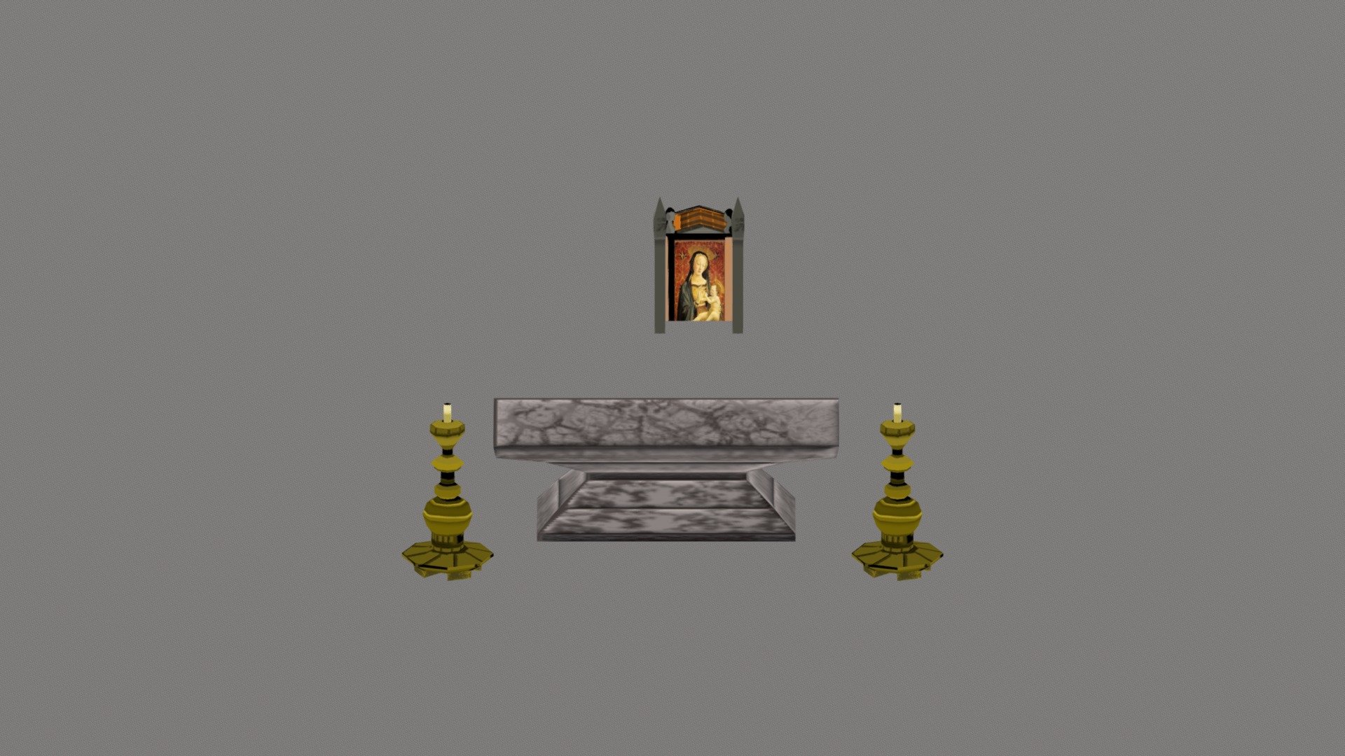 Altar - 3D model by ArthurLeandro [c701516] - Sketchfab