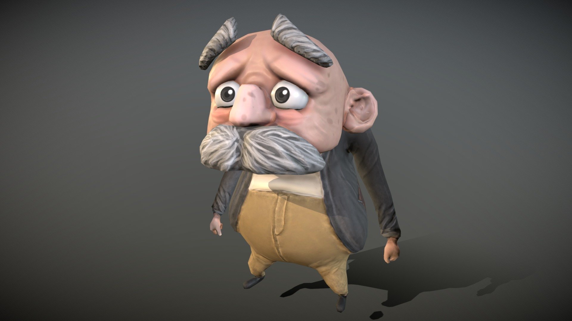 grandfather - 3D model by 3Dmoonn [c701c80] - Sketchfab