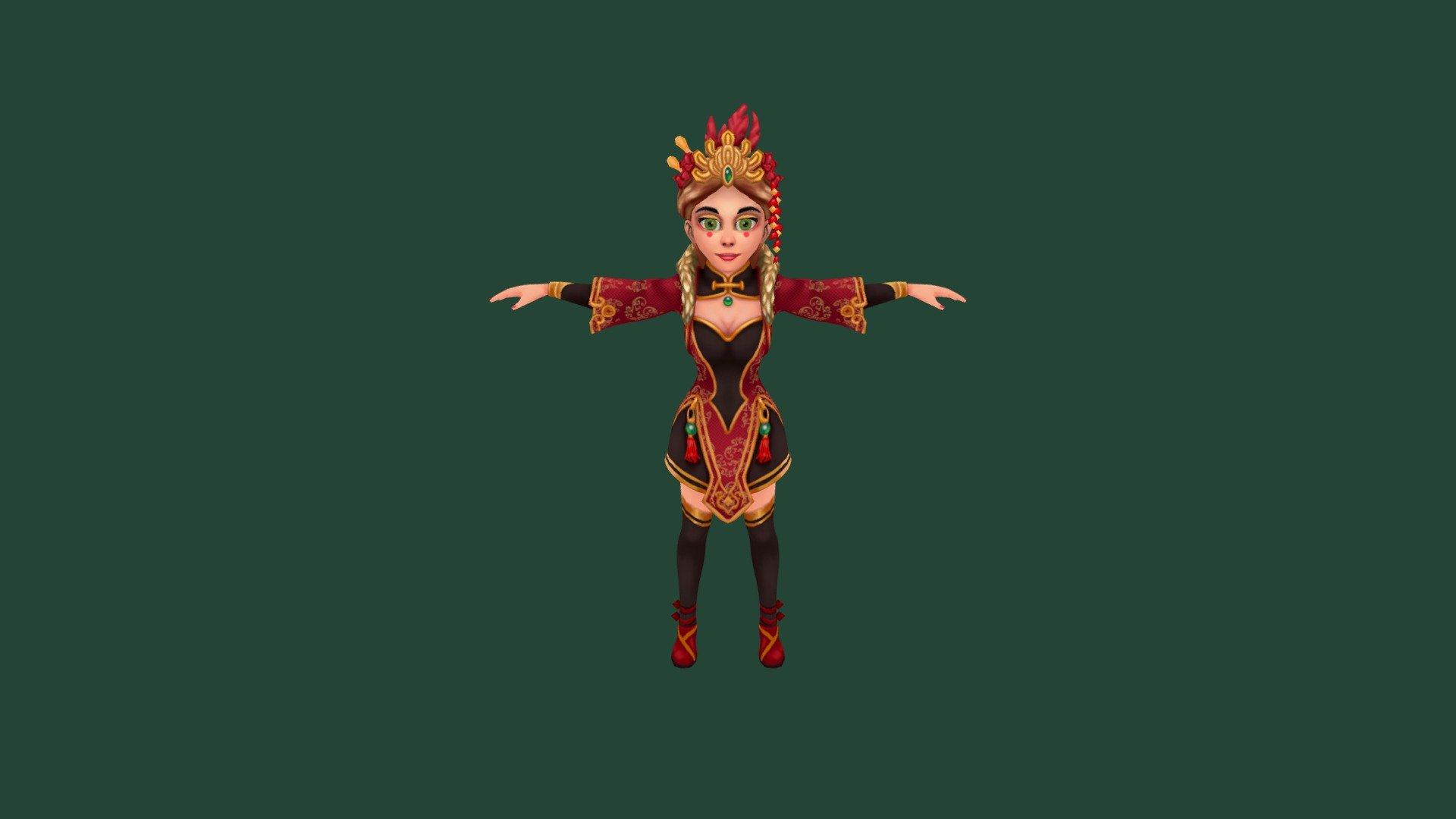 Emily - 3D model by Landylias [c701f5b] - Sketchfab