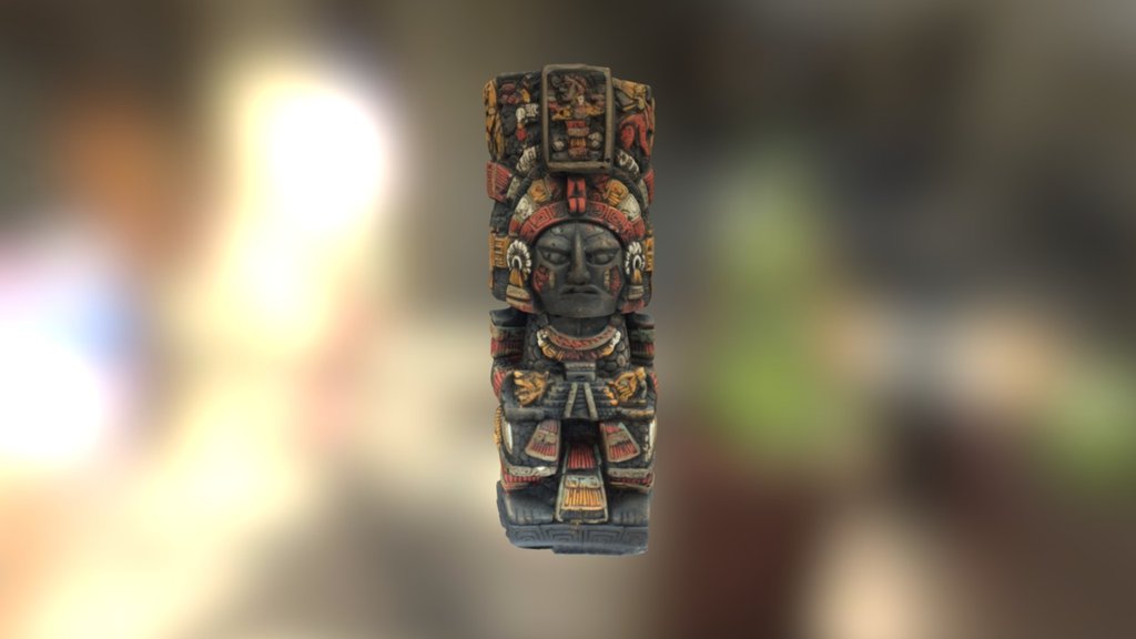 Large Mayan Statue - 3D model by Matthew Stephenson (@cneisme) [c70279b ...