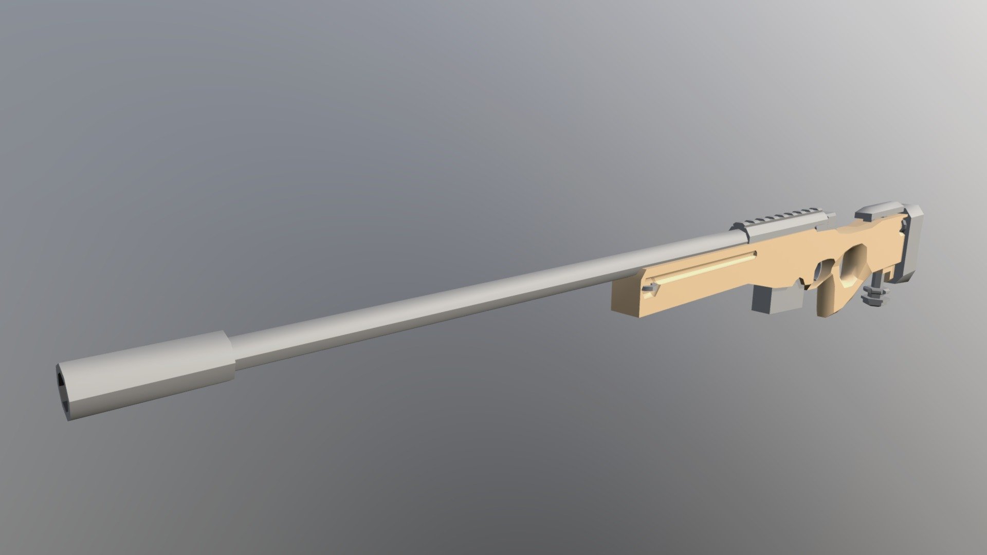 Low Poly L11A3 - Download Free 3D model by LowPolyCount (@EndangeredOXX ...