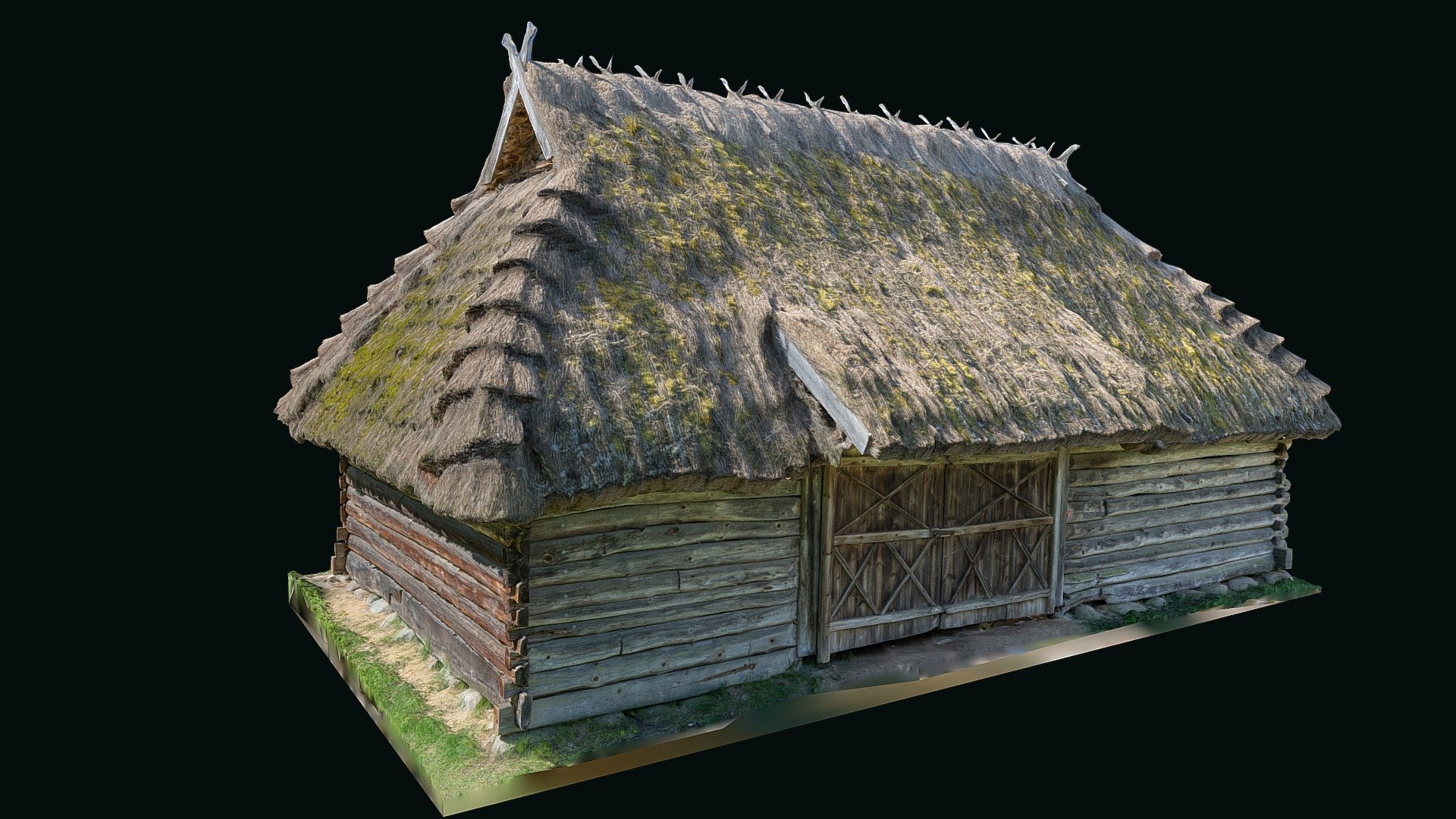 Old barn - 3D model by Saulius.Zaura [c704bf3] - Sketchfab