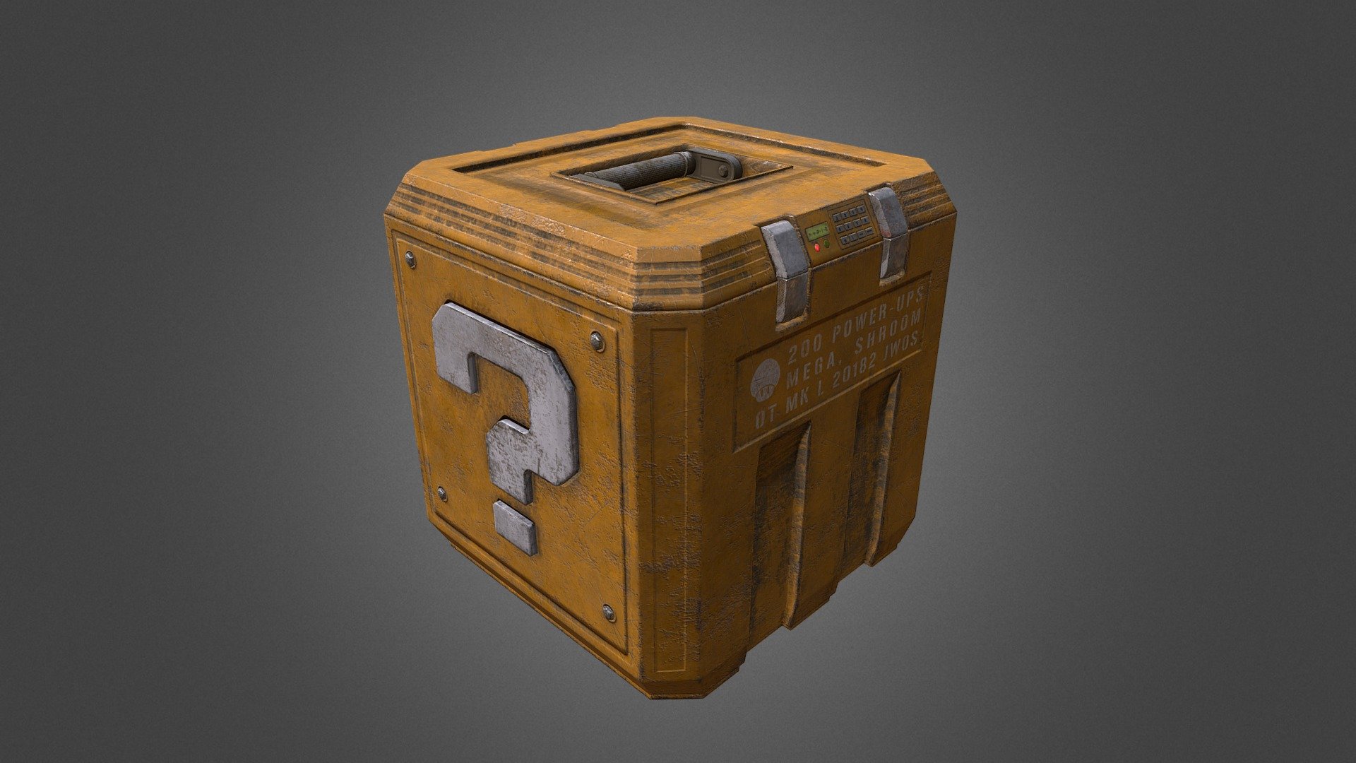 Question Mark Block - Buy Royalty Free 3D model by owensmowen [c70519b ...