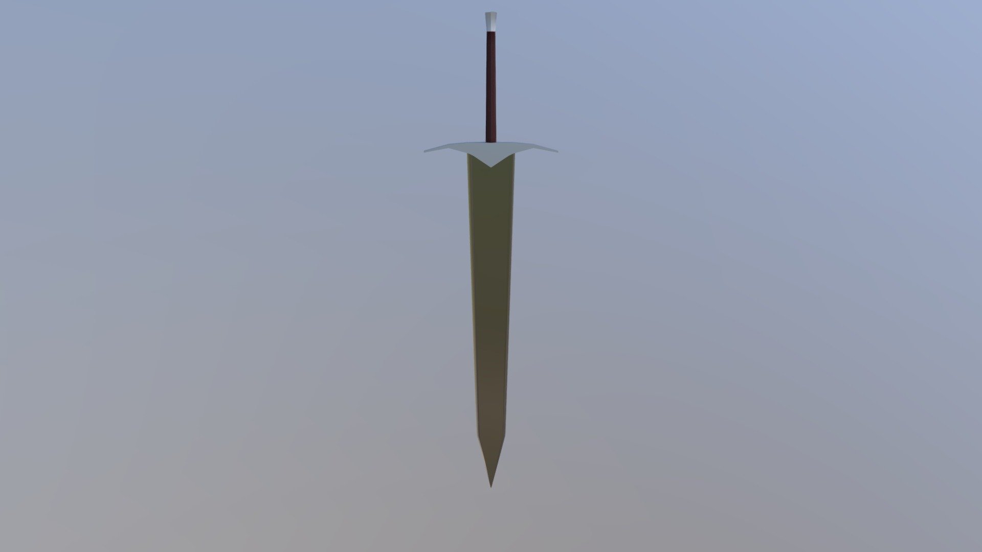 Sword Low Polly For Tavern - 3D model by Backburner26 [c7056ab] - Sketchfab