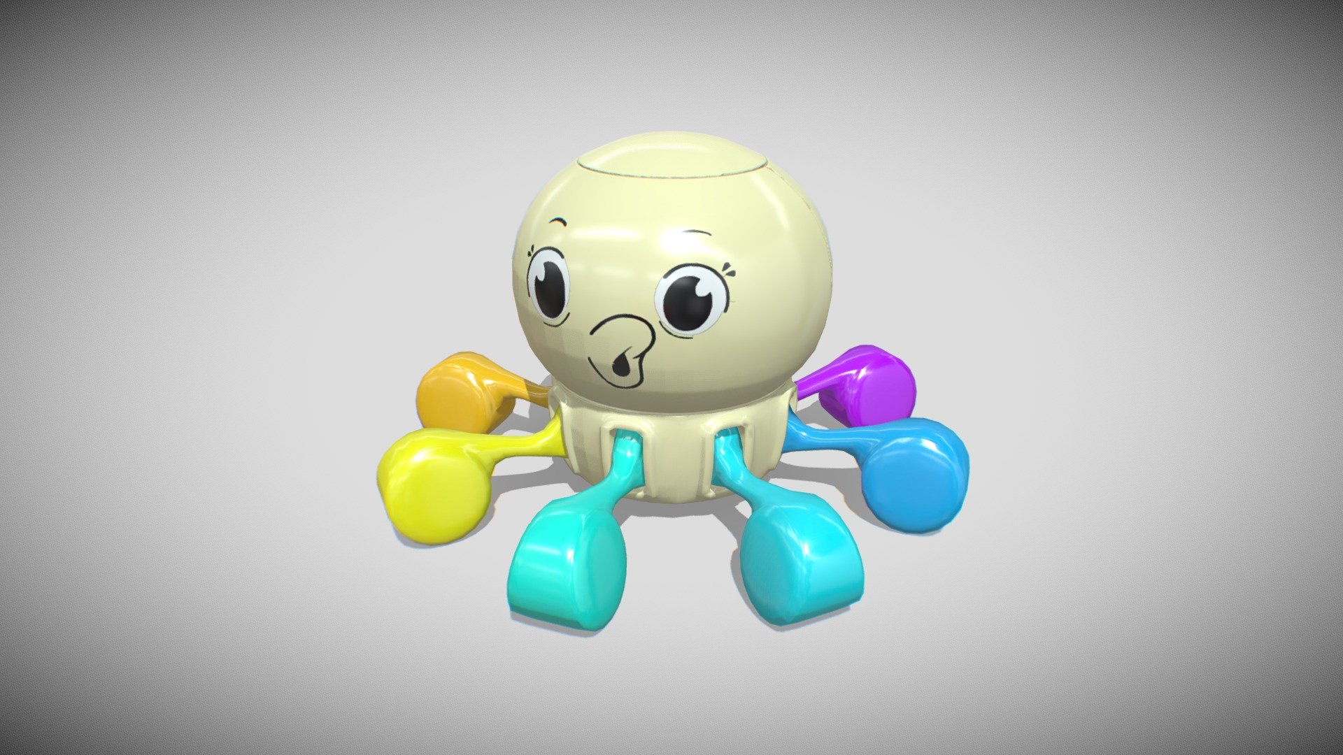 Octopus Toy - 3D model by djkorg [c70788b] - Sketchfab