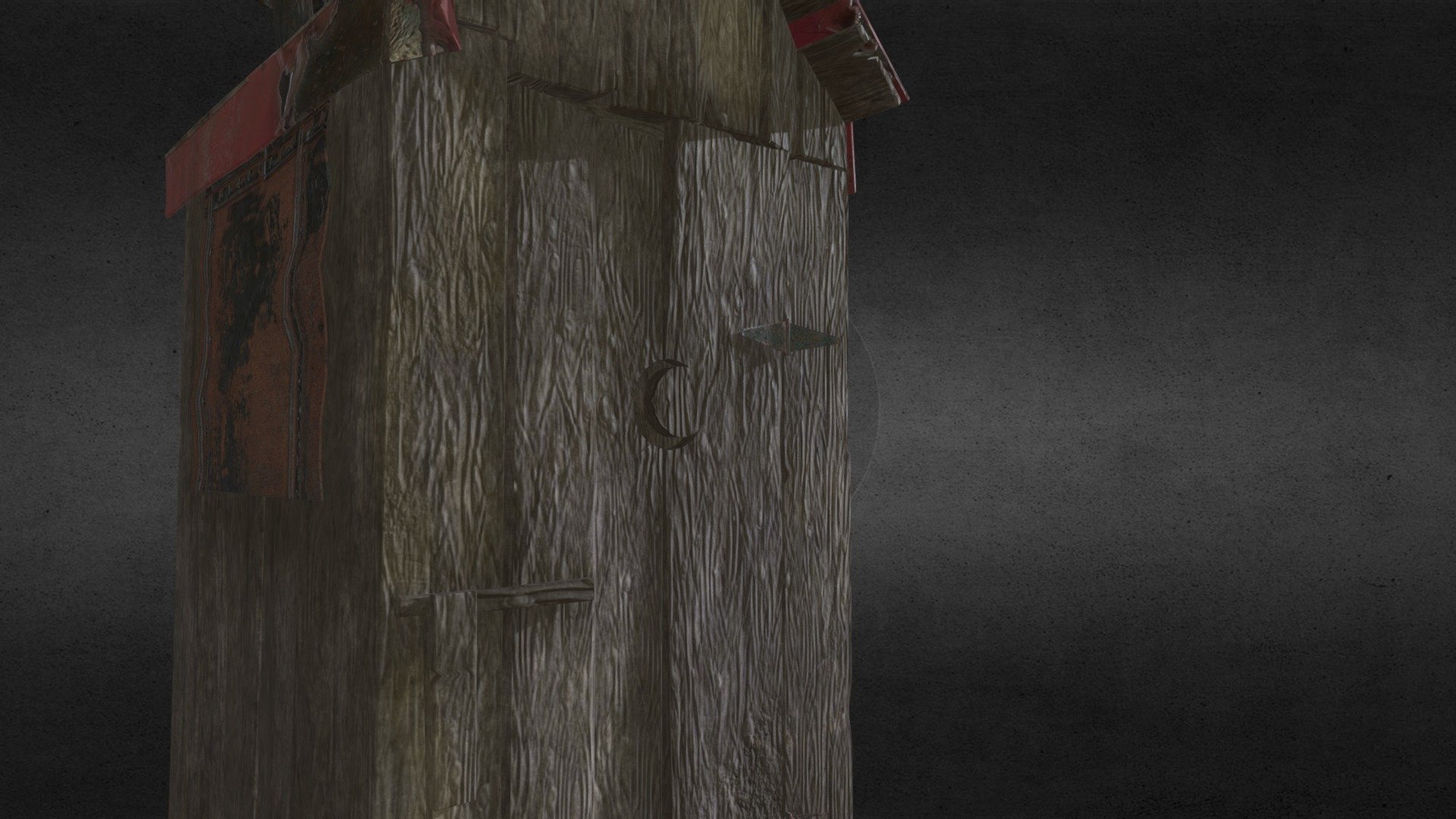 Outhouse - 3D model by Christopher (@clmyers) [c709a67] - Sketchfab