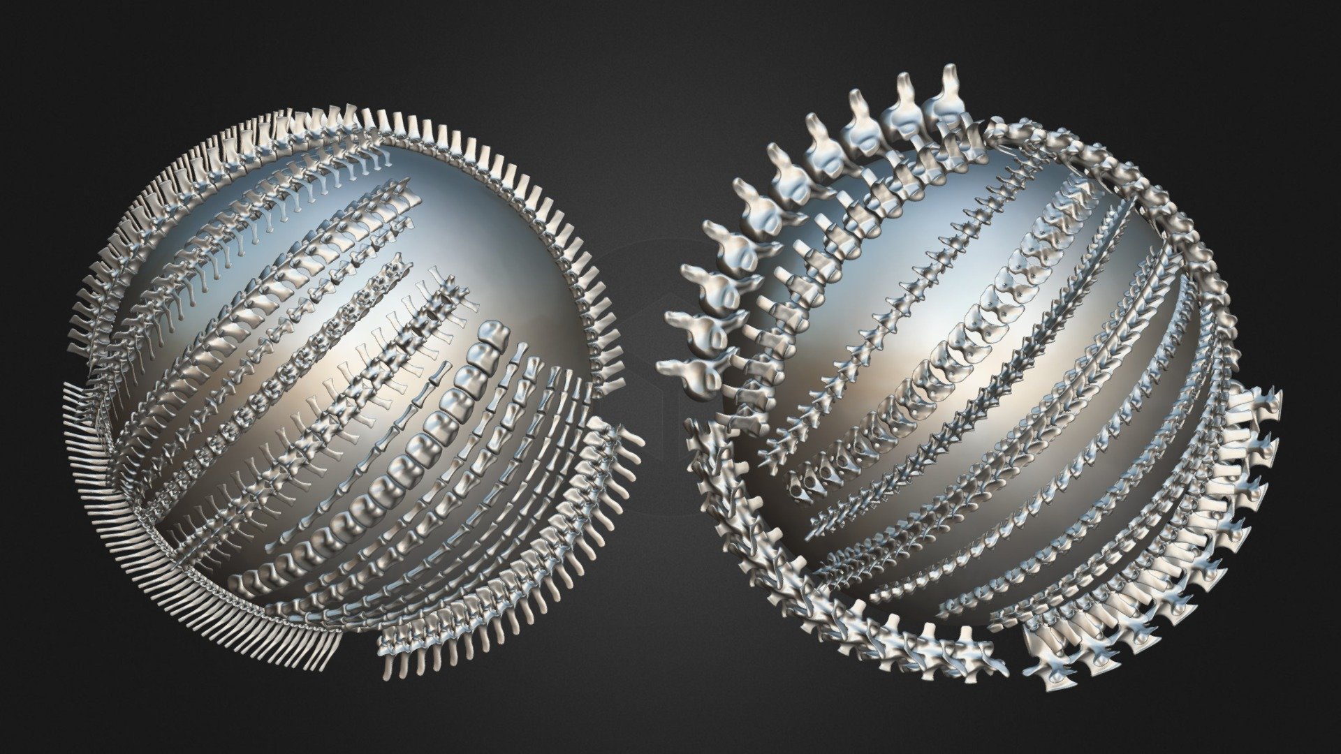 30 IMM Back-Bone-Spine ZBrush Brushes Volume 01 - Buy Royalty Free 3D ...