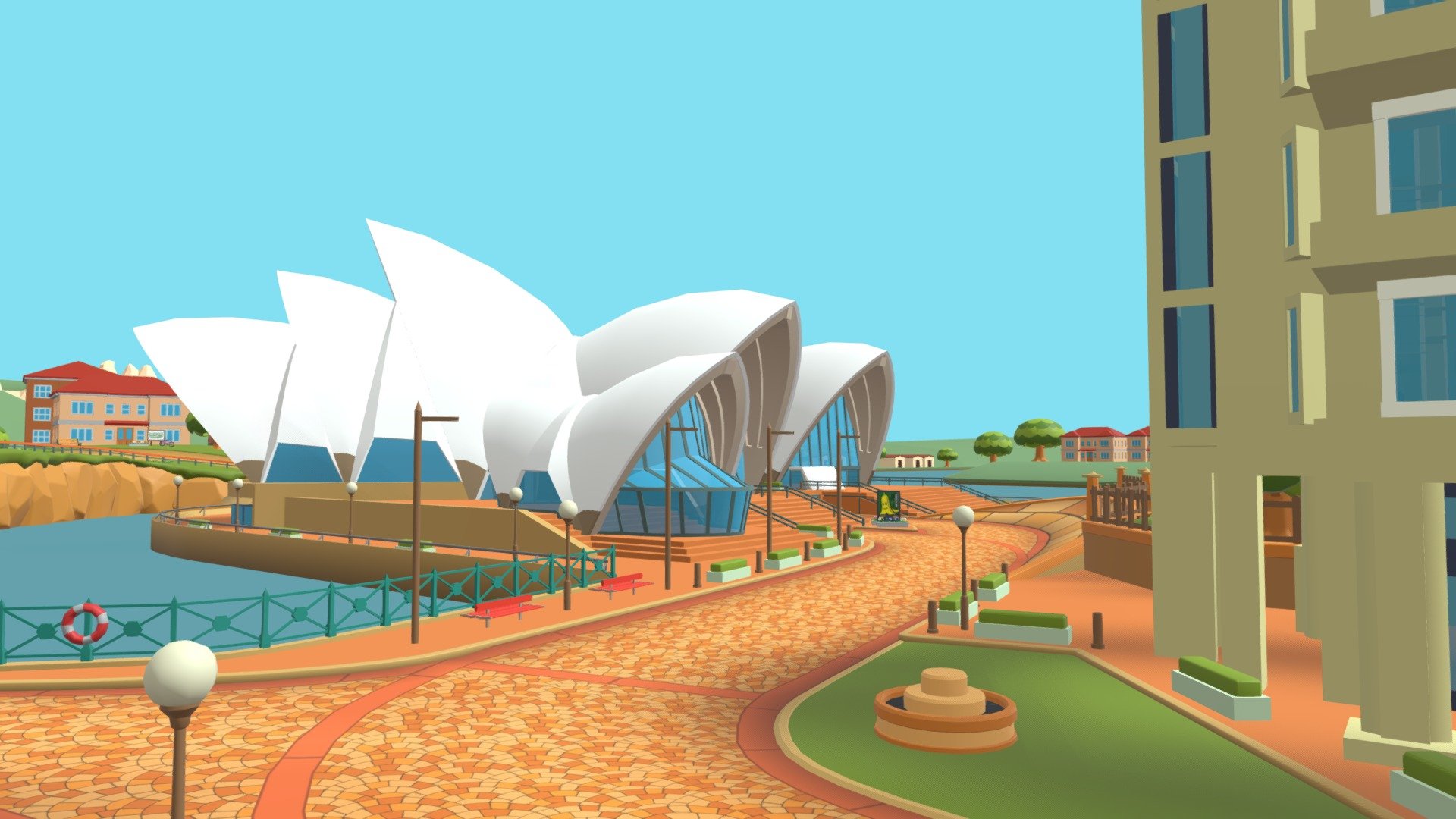 Mario Kart 8 Deluxe - Tour Sydney Sprint - Download Free 3D model by H ...
