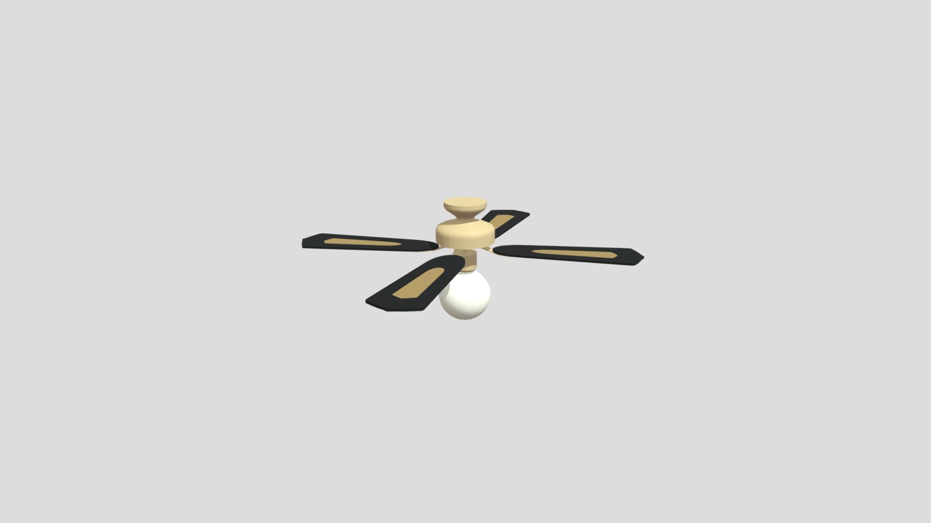 Ceiling fan - Download Free 3D model by 1-3D.com [c70e26c] - Sketchfab