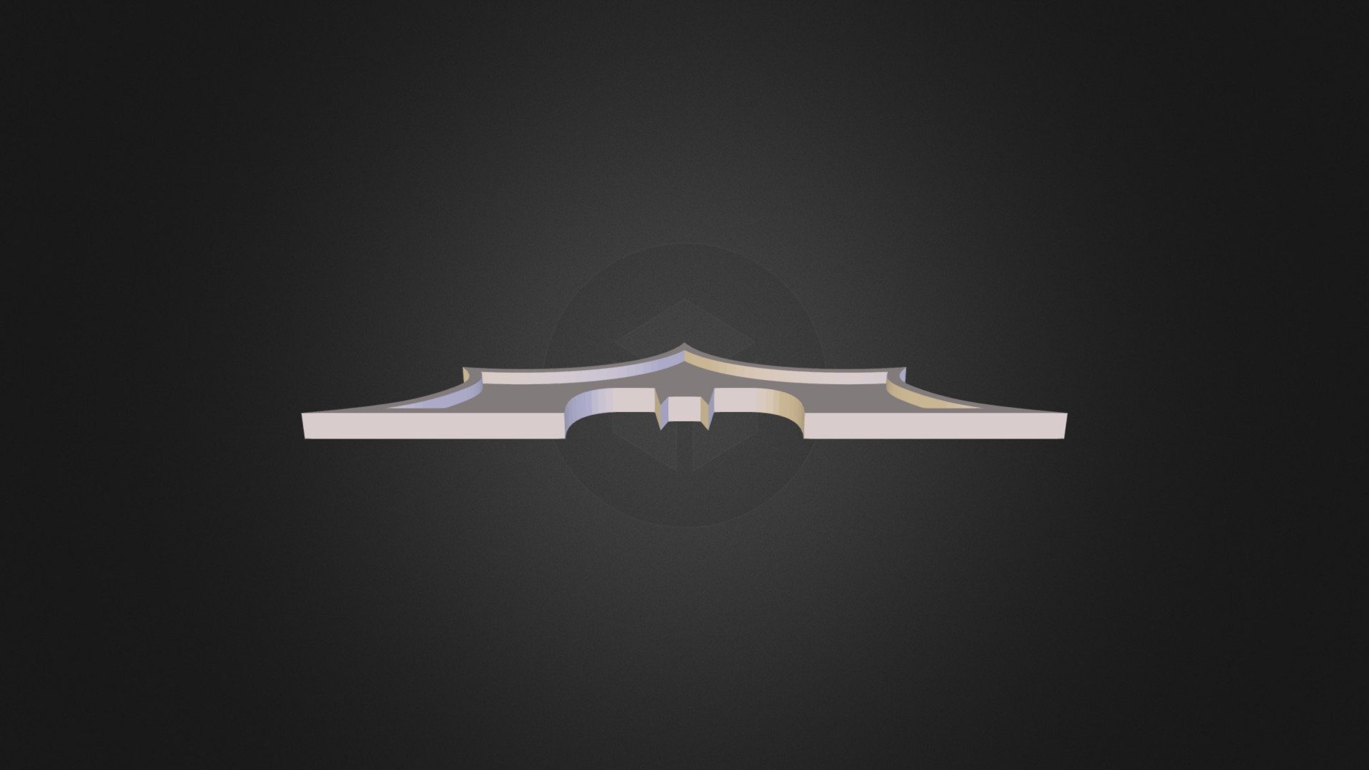 Batarang from batman - 3D model by 3dindustries [c70ed14] - Sketchfab