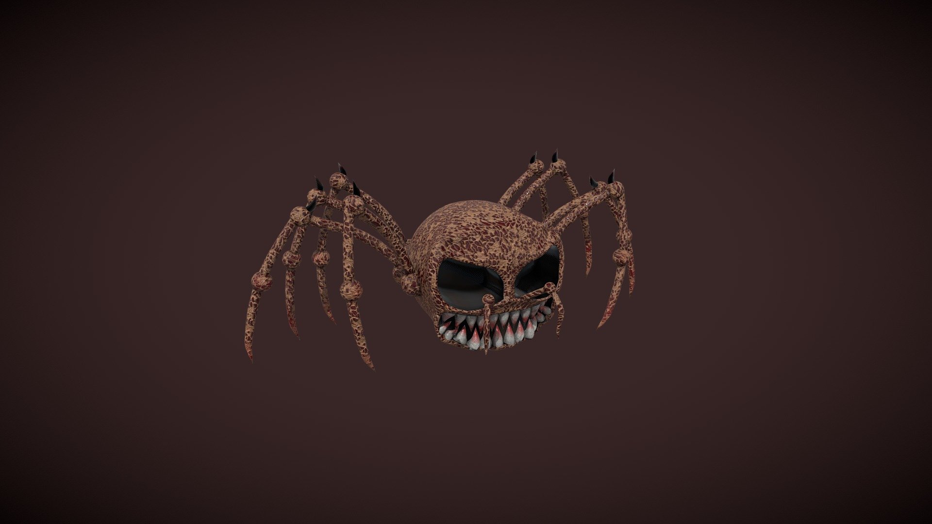 Creepy Spider Creature - Download Free 3D model by ZzajA-A (@Zajjj ...