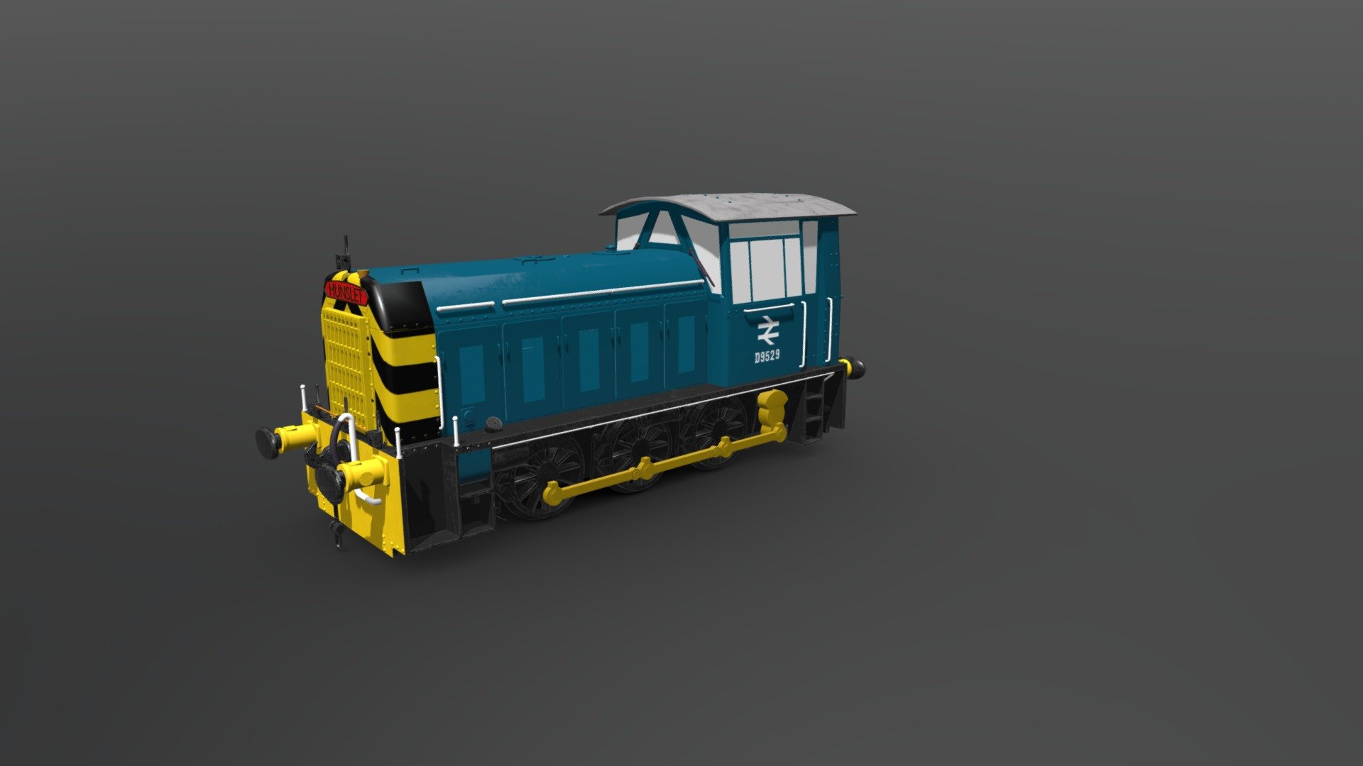 British Rail Class 05 Shunter Blue - Download Free 3D model by ...
