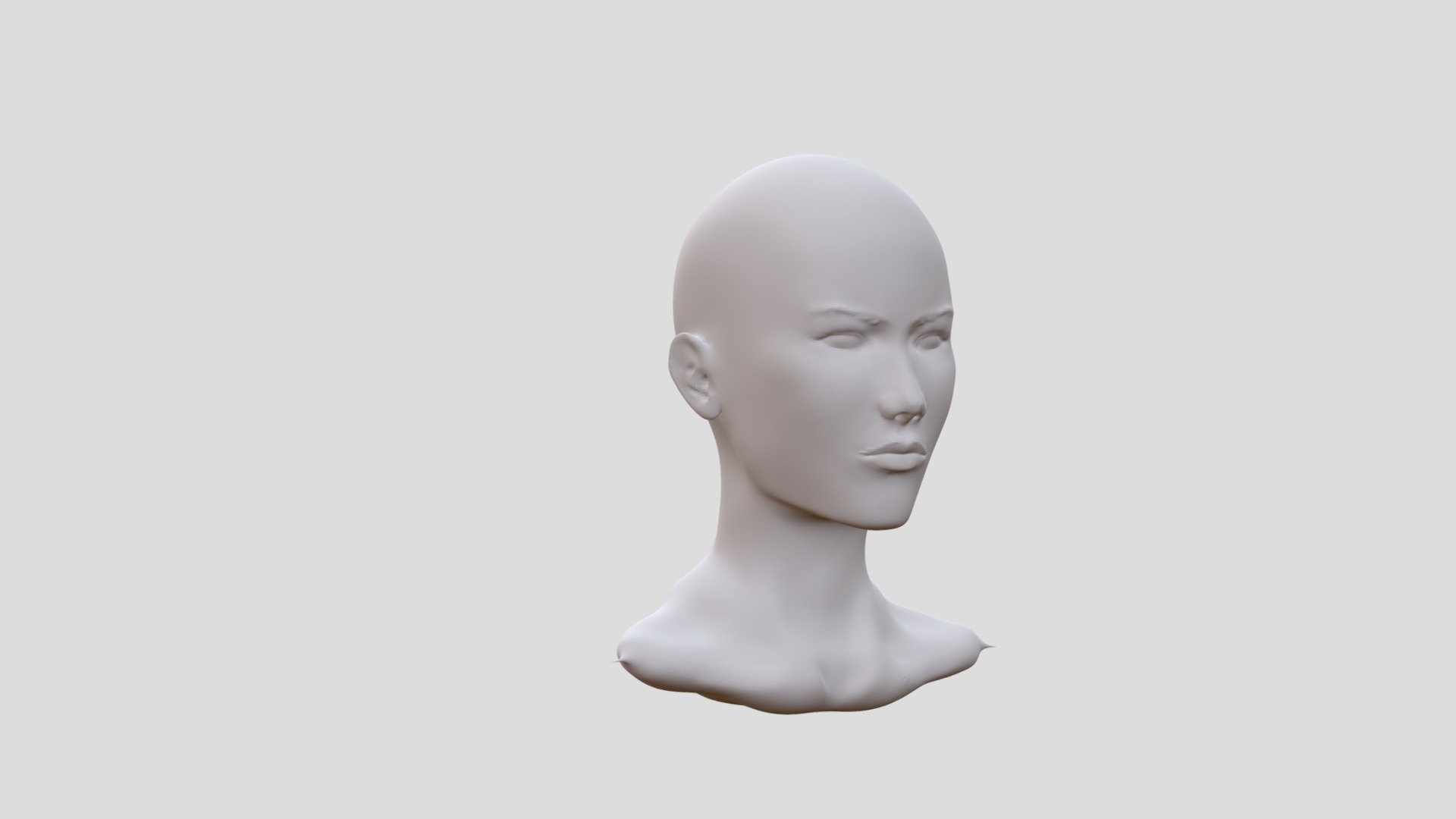 Face - 3D model by sjf-3d [c71309b] - Sketchfab