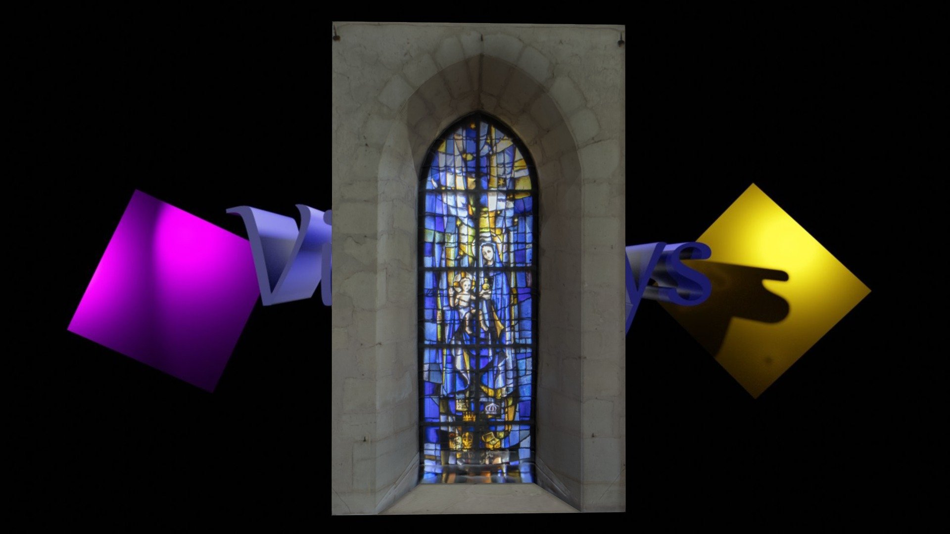 vitrail - 3D model by Lanig [c71317e] - Sketchfab