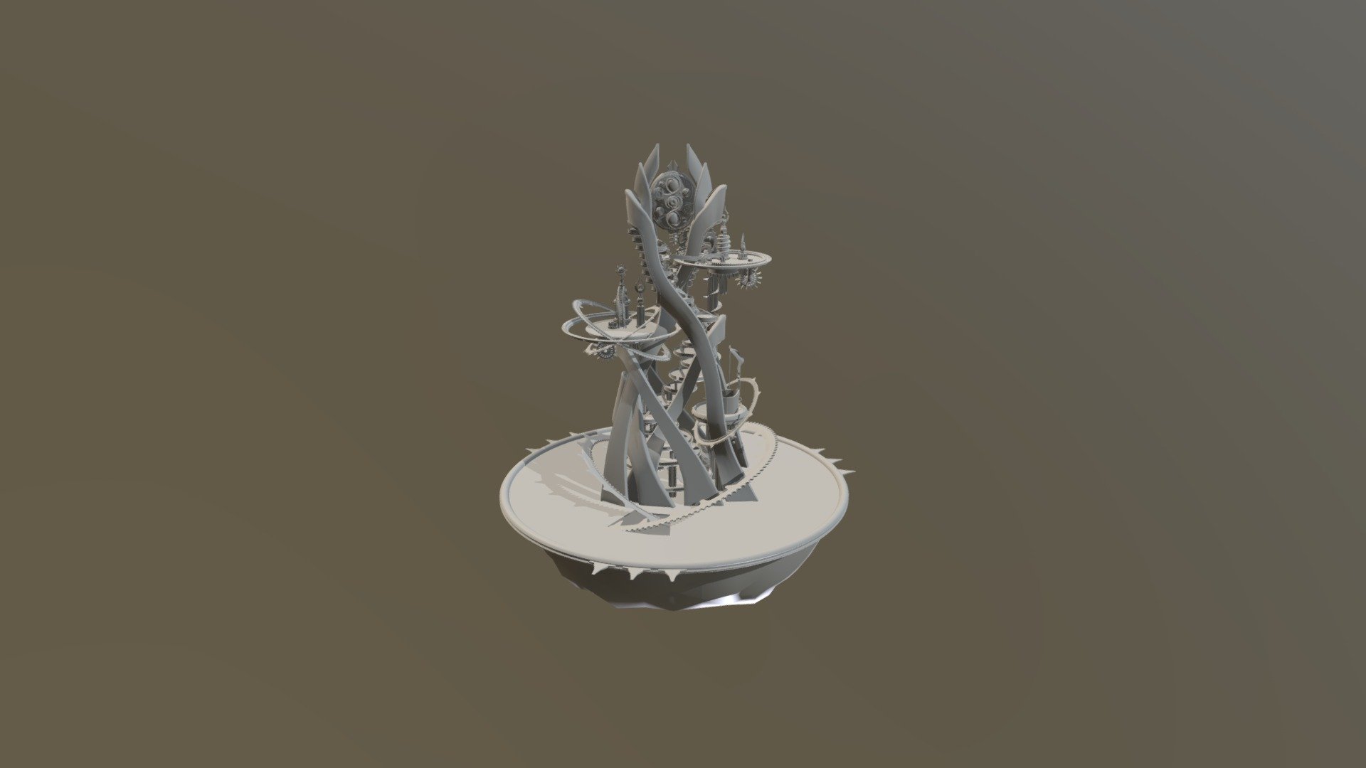 Ivory Tower - Full Detail No Textures - 3D model by Arcadeous Phoenix ...