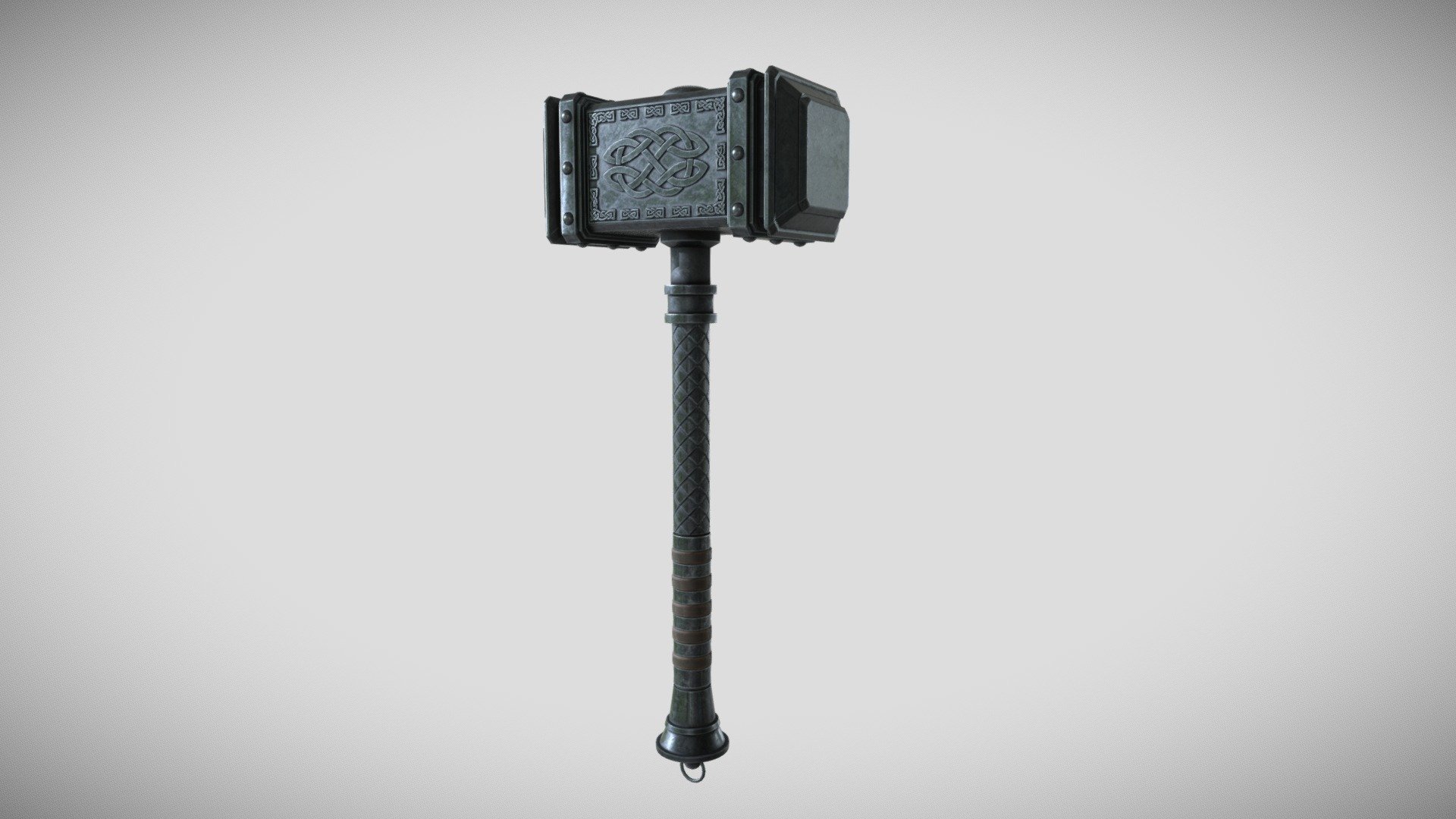 Battle Hammer - 3D model by nik1420 [c714e40] - Sketchfab