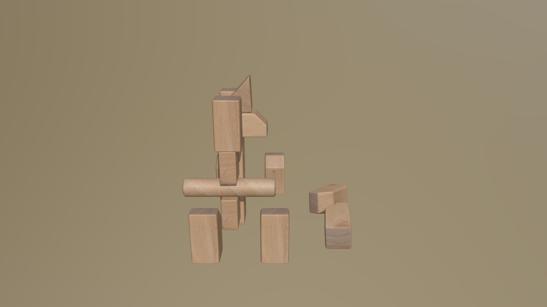 Unit Blocks scene - 3D model by soltex [c717351] - Sketchfab