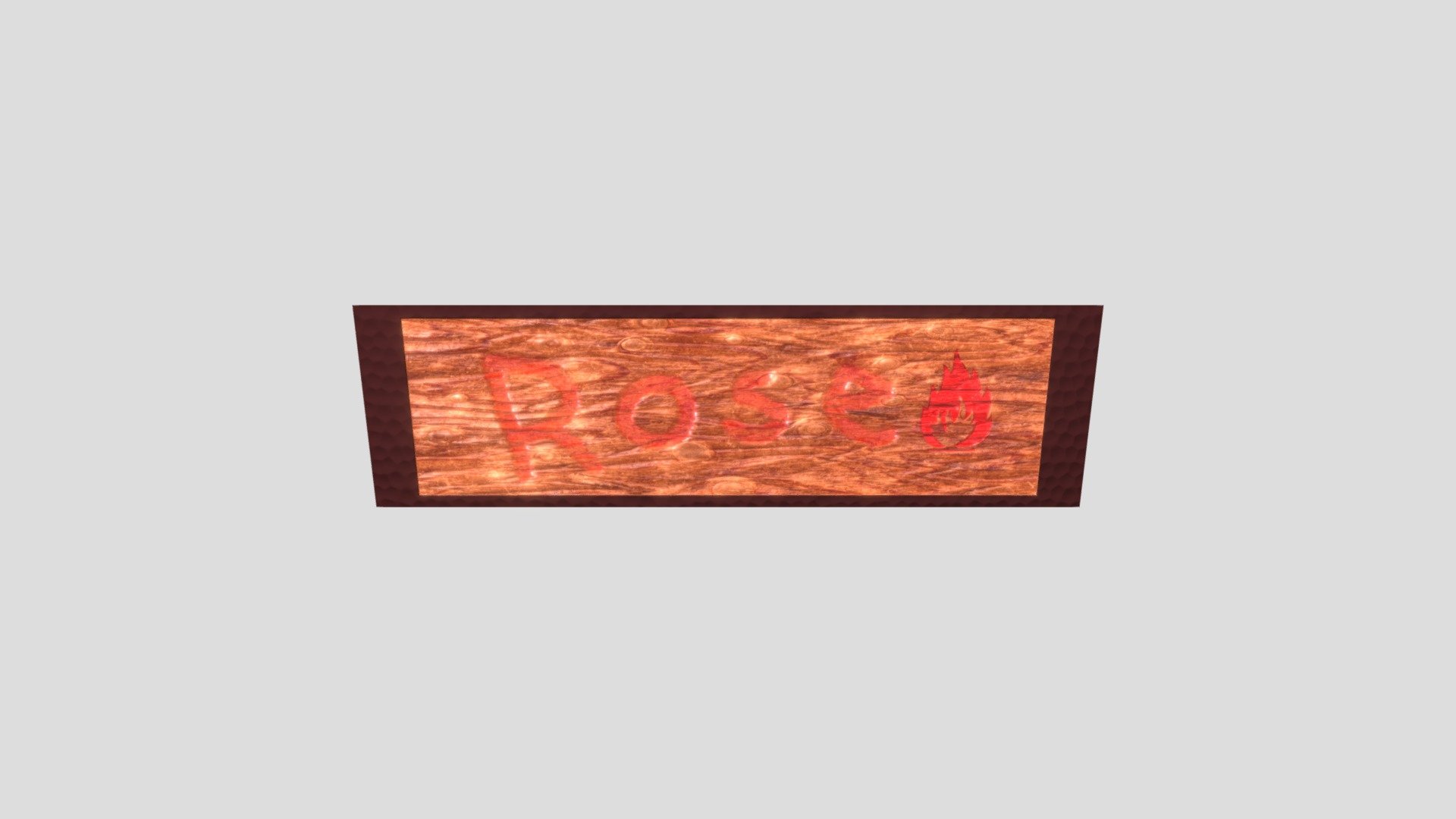 Name Plate - Download Free 3D model by Rose Roberts (@falconcried ...