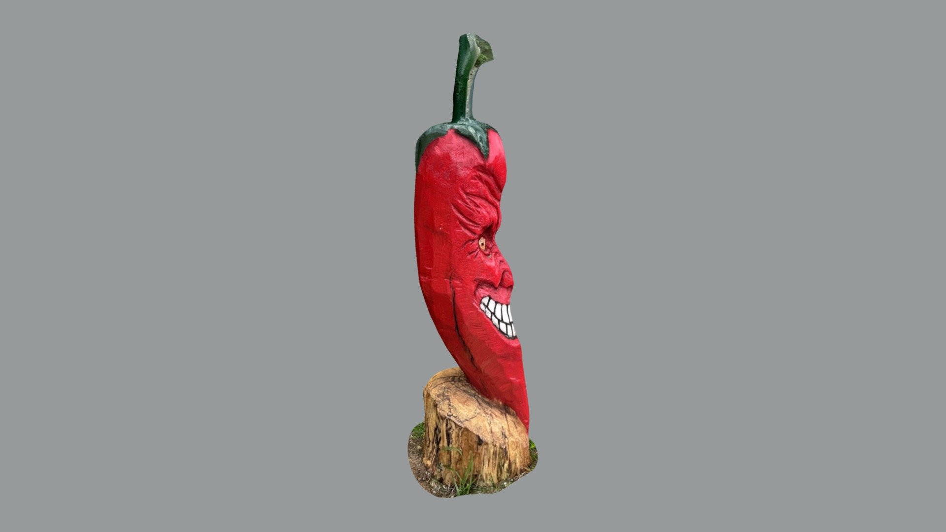 One Hot Pepper - 3D model by davemorley [c7184da] - Sketchfab